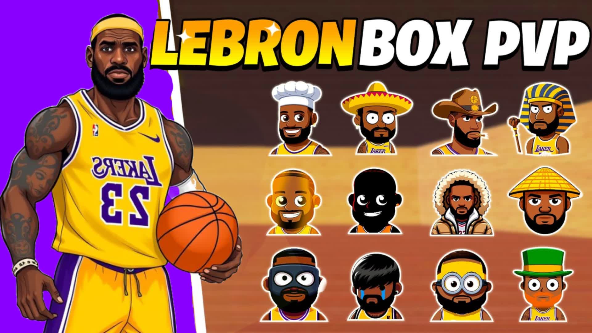 🐐 LeBron Boxfights MEME 🏀 1886-8978-9306 by exr1y - Fortnite Creative Map Code - Fortnite.GG