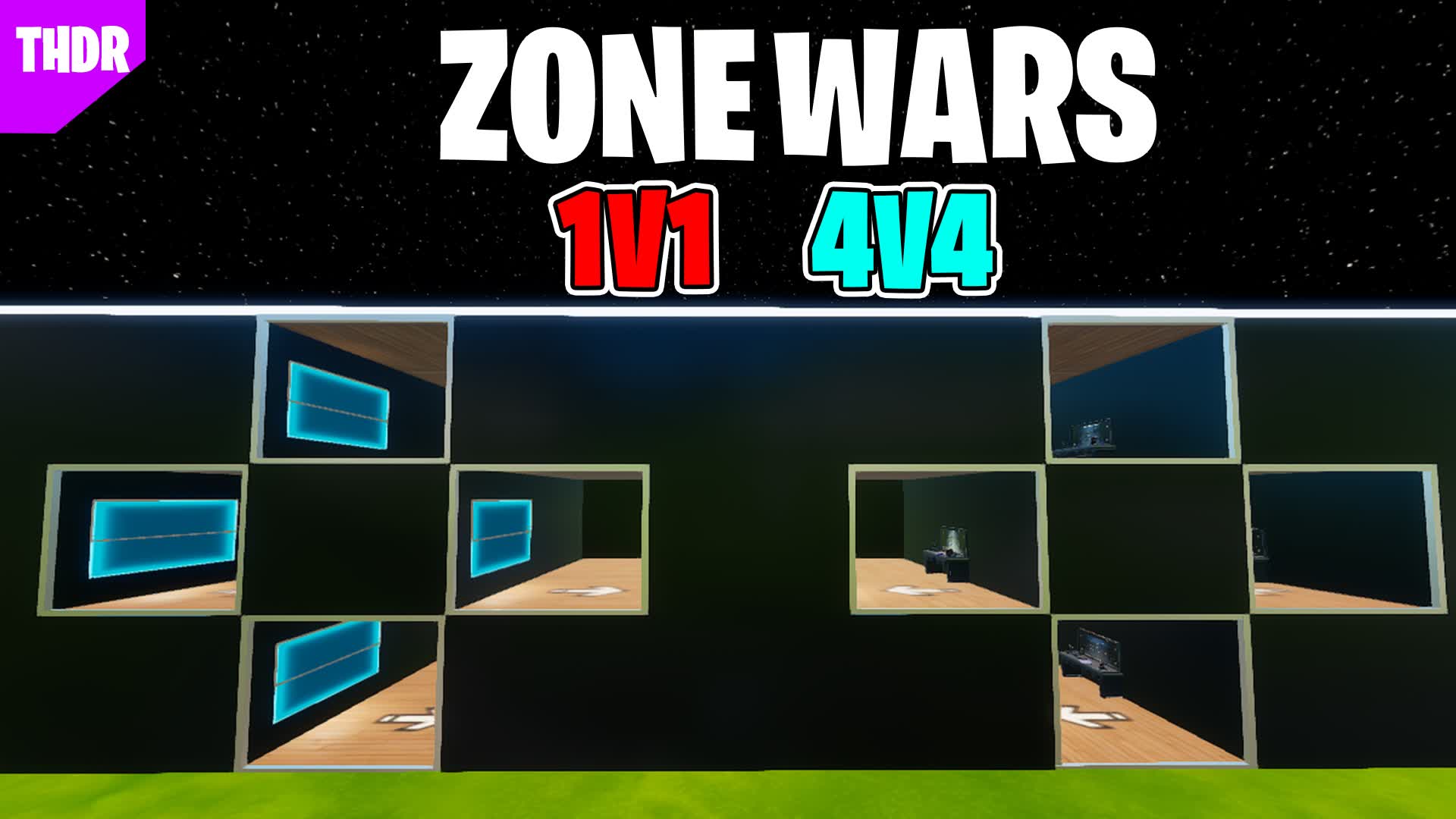 ZONE WARS (1V1 TO 4V4) 9898-1796-4795 by thdreu - Fortnite Creative Map Code - Fortnite.GG