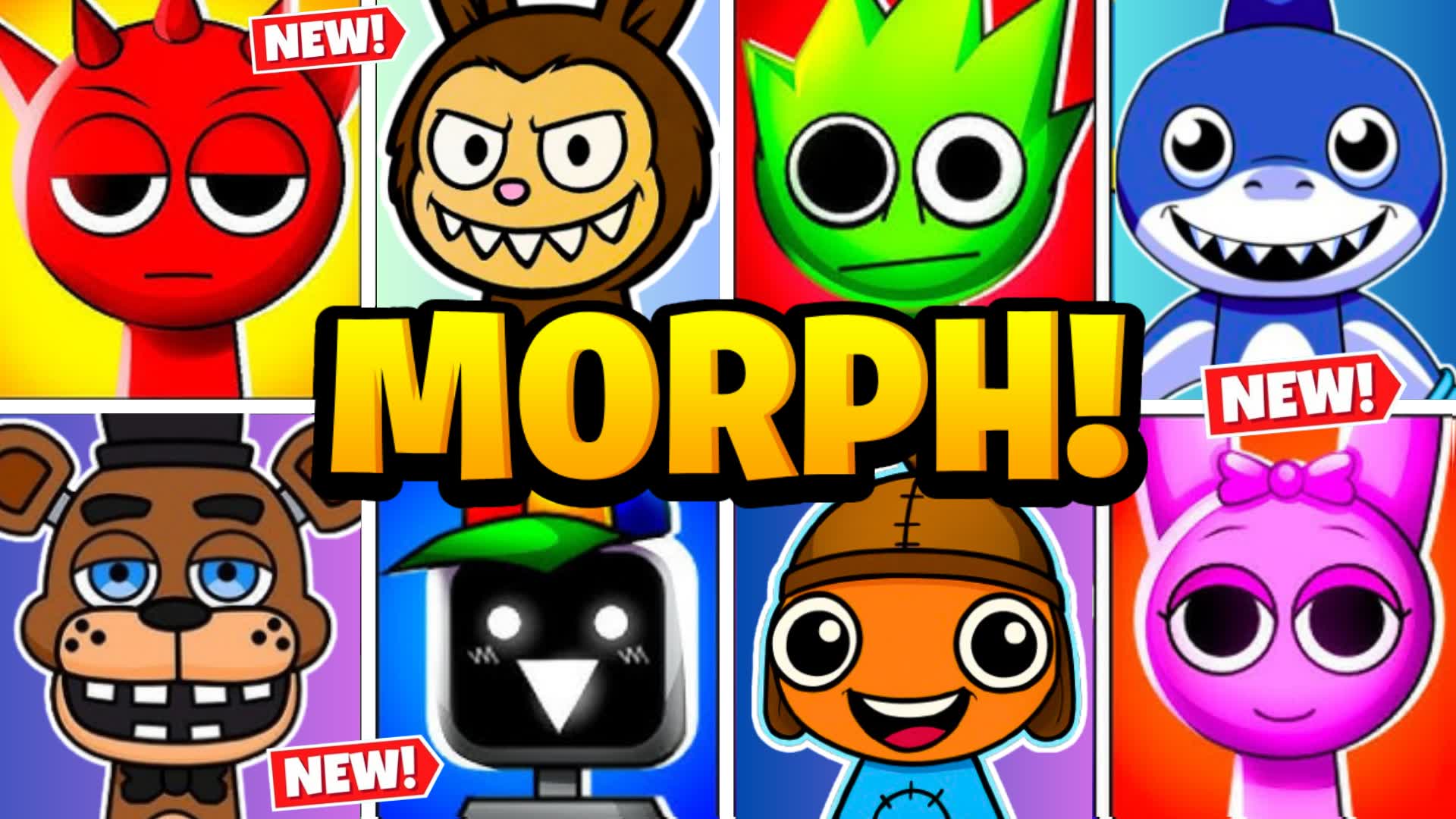 ⭐️ Sprunki Morph ⭐️ 1514-5304-7061 by axxa - Fortnite Creative Map Code ...