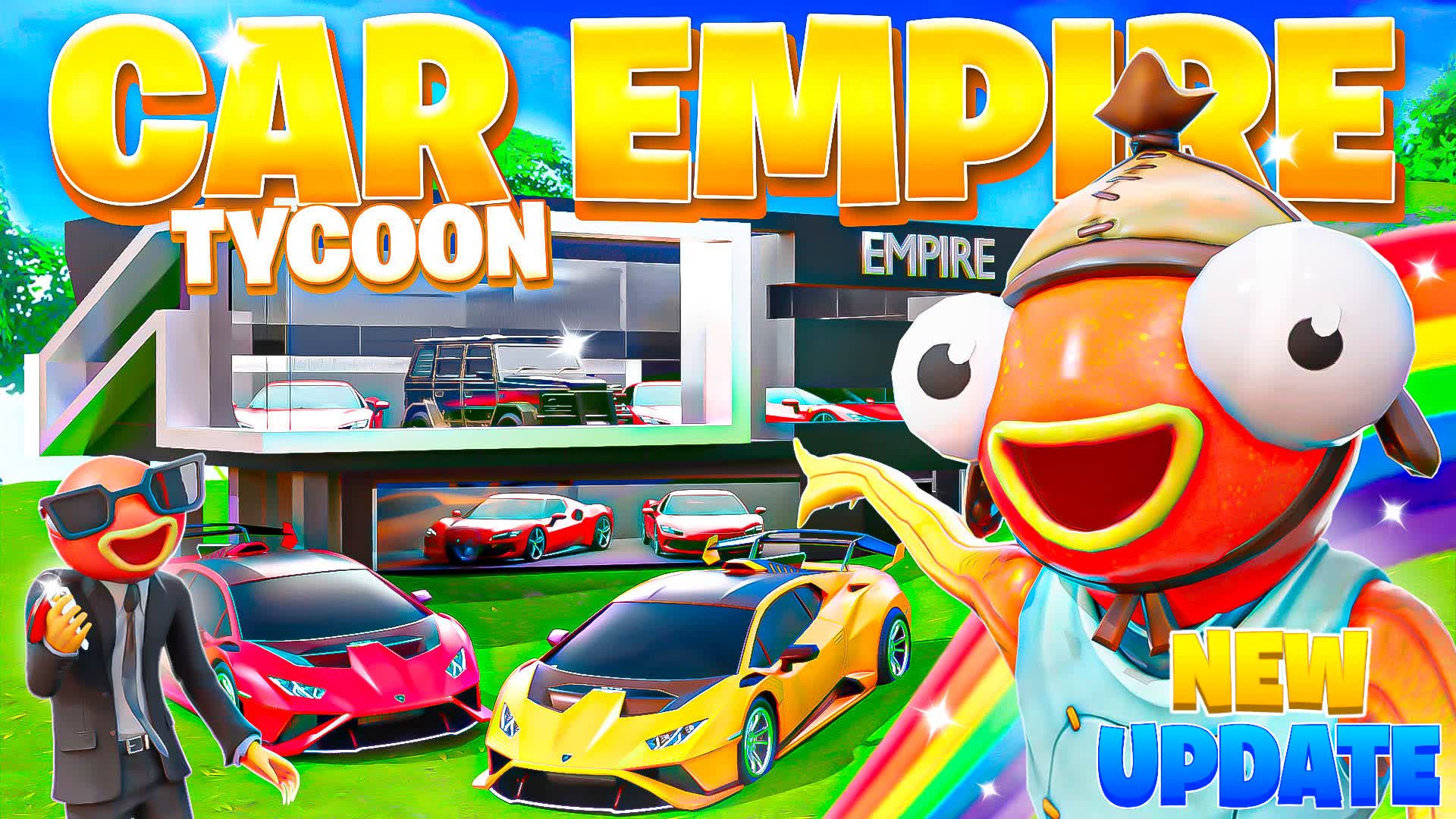 CAR EMPIRE TYCOON 5233-6799-2915 by mjstudios - Fortnite Creative Map ...