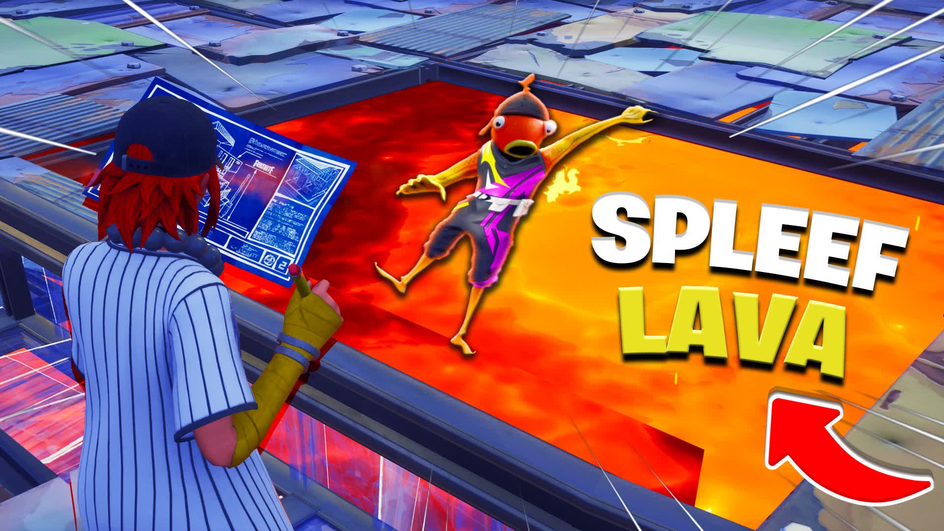 EDIT WARS LAVA - SPLEEF LAVA 2 1325-9326-7564 by CRP PROJECTS - Fortnite.GG