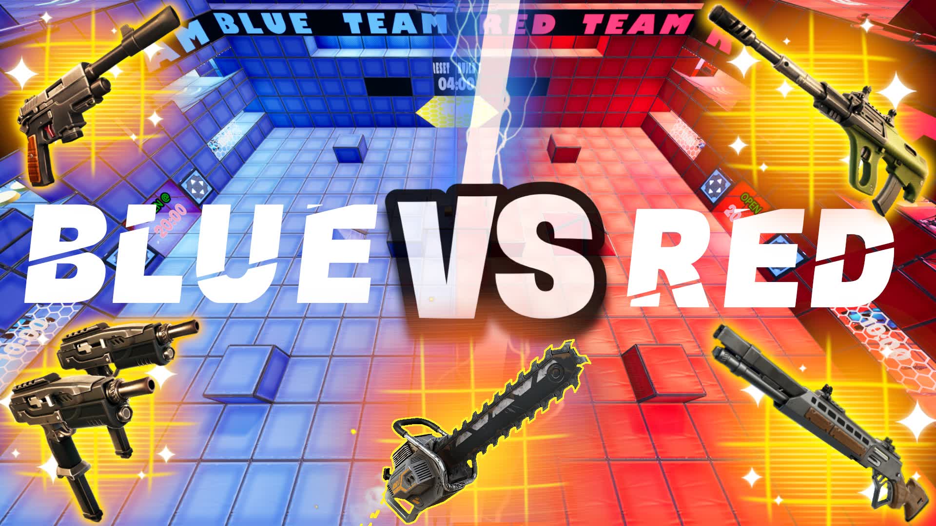 BLUE vs. RED *RANKED* 2865-6102-1069 by nontext - Fortnite Creative Map Code - Fortnite.GG