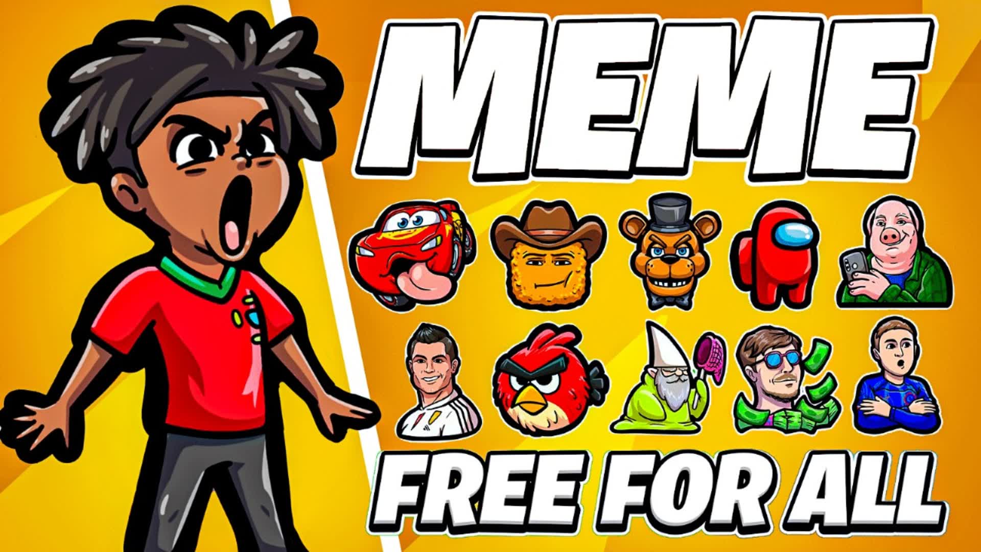 😂 MEME FREE FOR ALL 😂 3426-5720-0737 by ssjstudio - Fortnite Creative ...