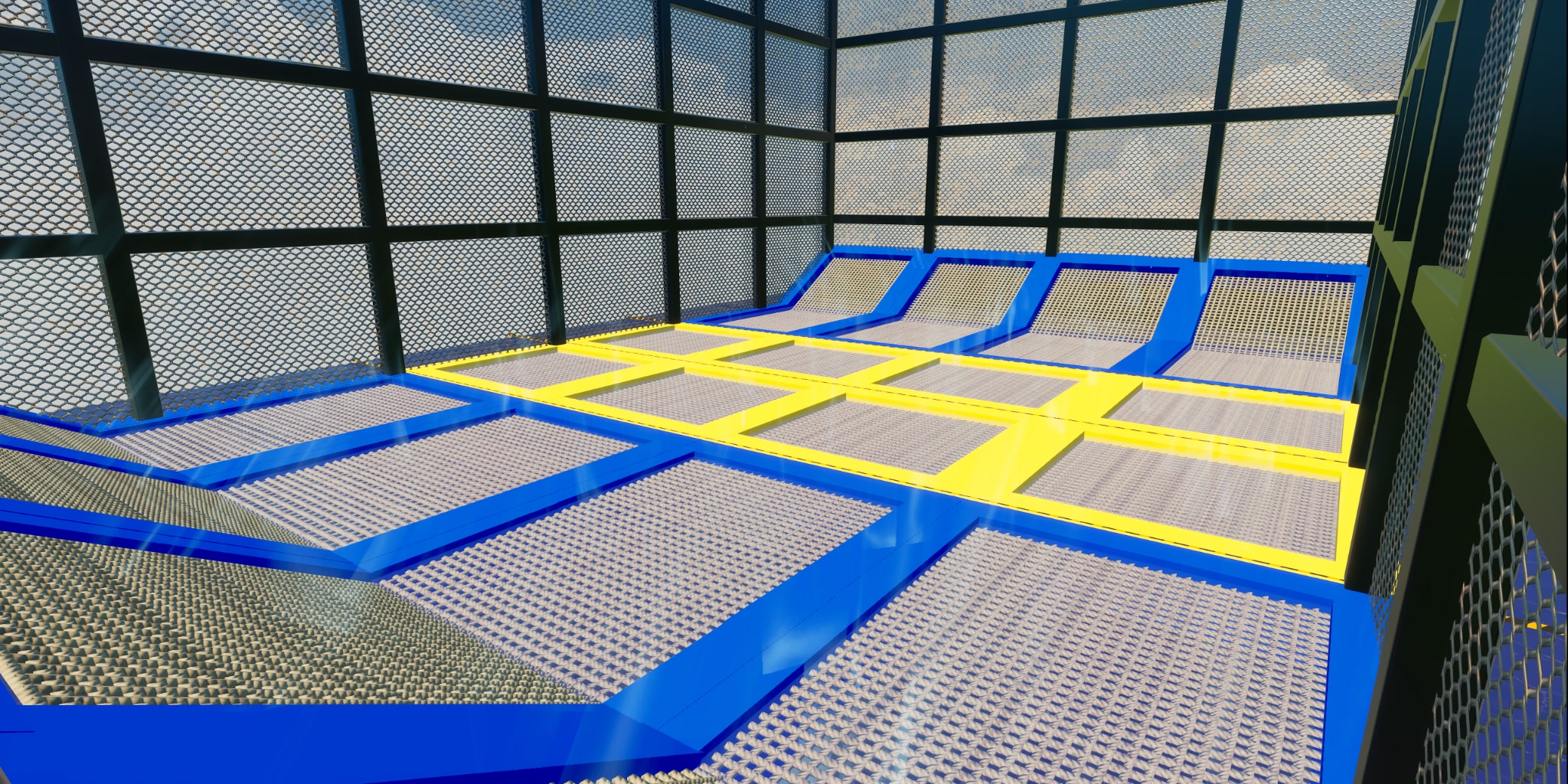 TRAMPOLINE WARS 1873-8545-1407 by zaze - Fortnite Creative Map Code ...