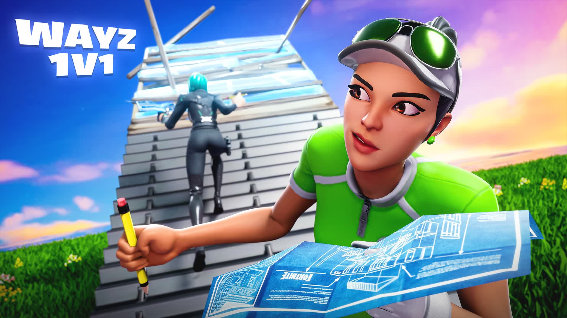 wayzvvs의 WAYZ 1V1 BUILD FIGHTS! 0004-9973-3062 - 포트나이트