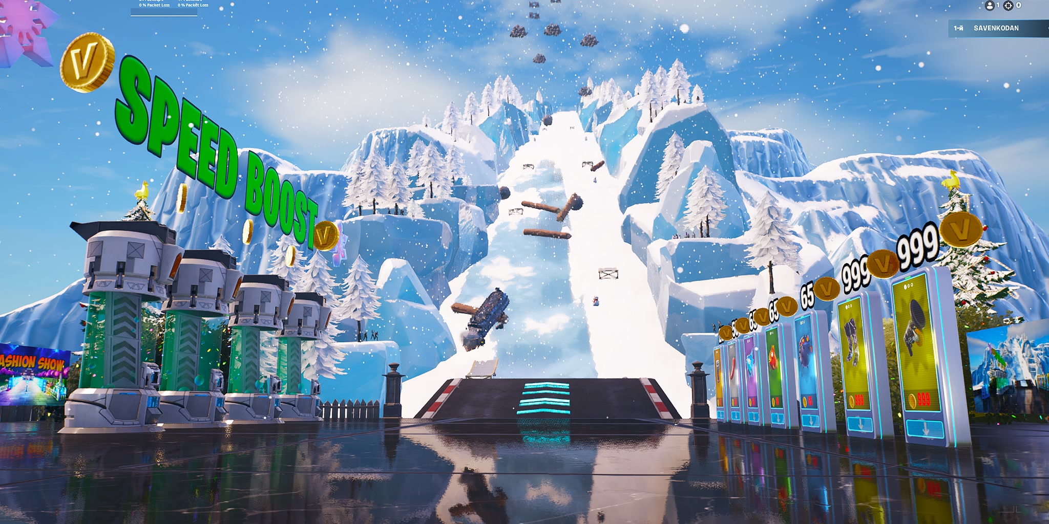 MEGA SNOW RAMP SURVIVAL 0527-3051-2803 by savenkodan - Fortnite Creative Map Code - Fortnite.GG