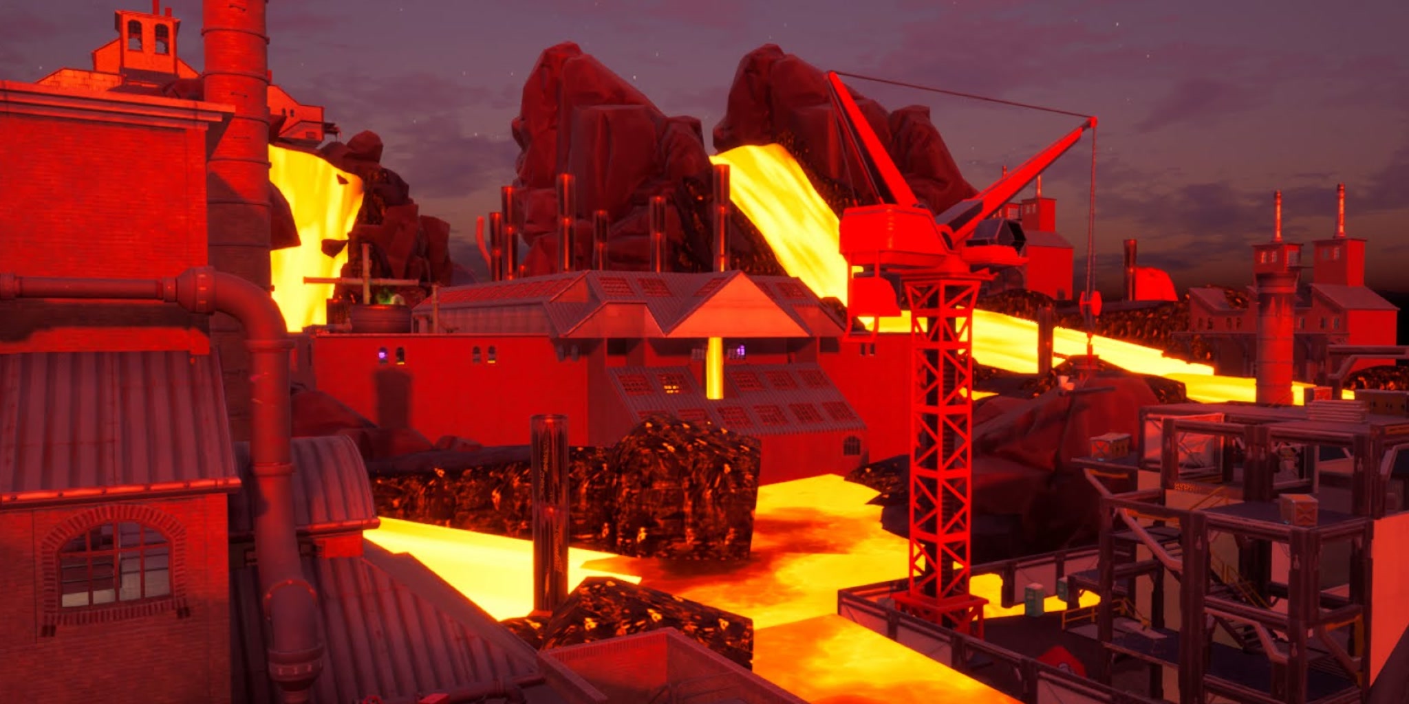 Inferno Ironwork FFA 8540-9457-1075 by driftinglights - Fortnite Creative Map Code - Fortnite.GG