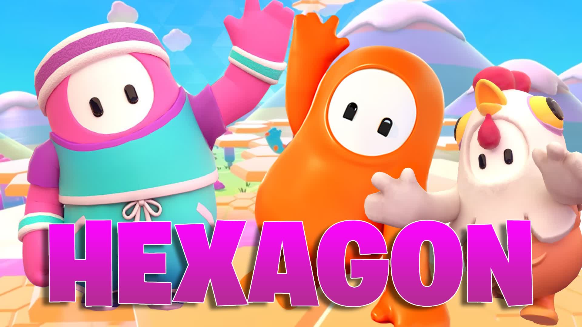 HEXAGON FALL GUYS by DZIEDZIC 8677-3066-9185 by dziedzic - Fortnite ...