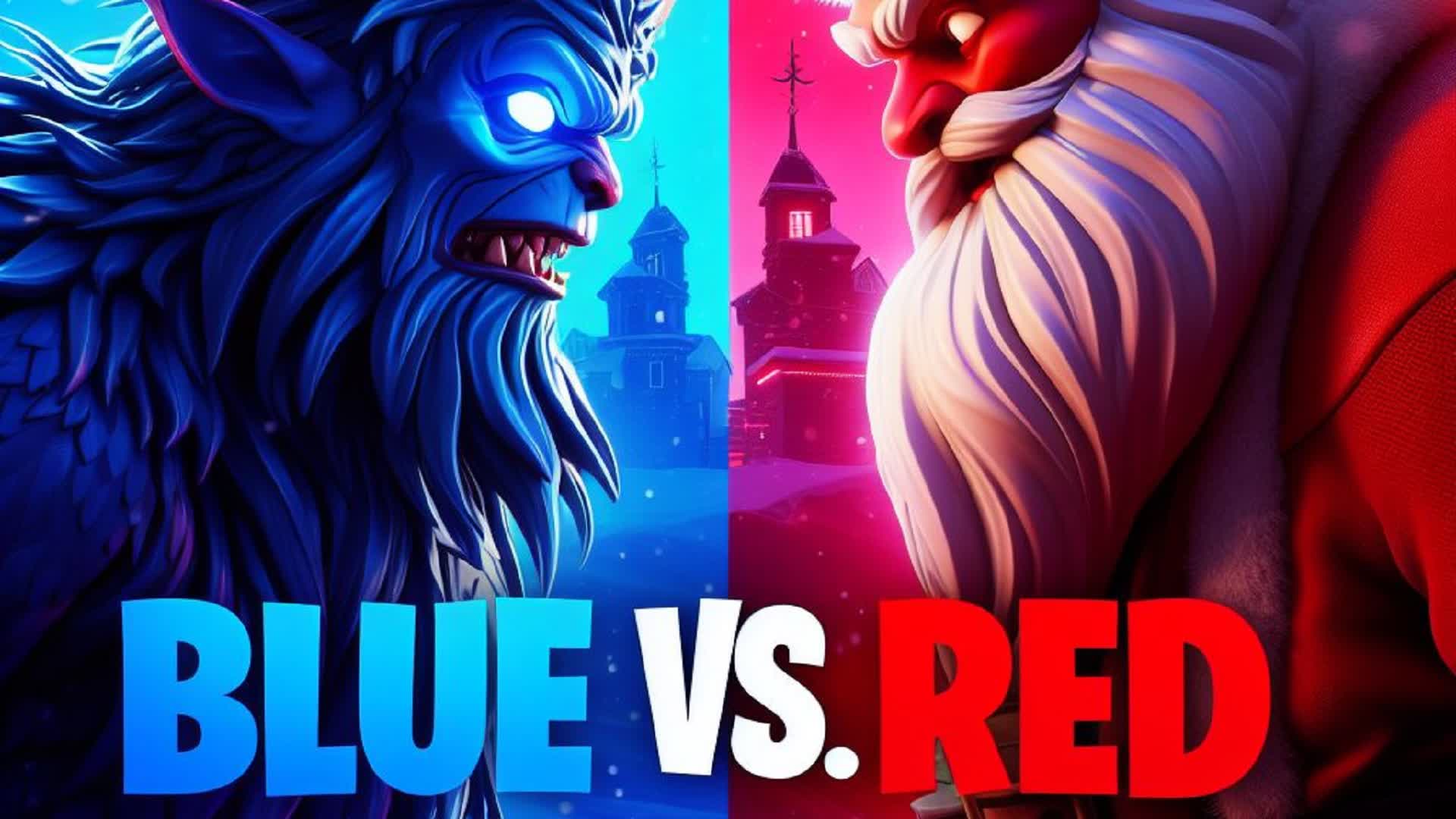 MASSIVE RED🔴 V.S. BLUE🔵 7515-2051-0548 by mediocoremac - Fortnite ...