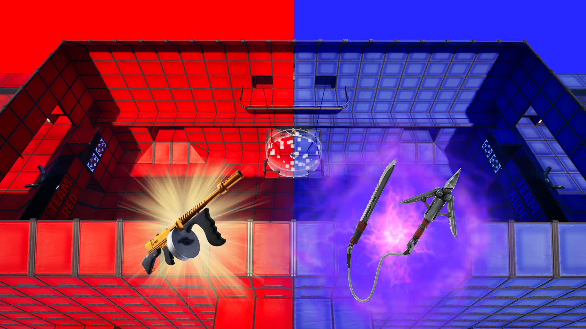 Capture The Area 🔴RED VS BLUE🔵 5717-5760-9250 by fantast - Fortnite ...