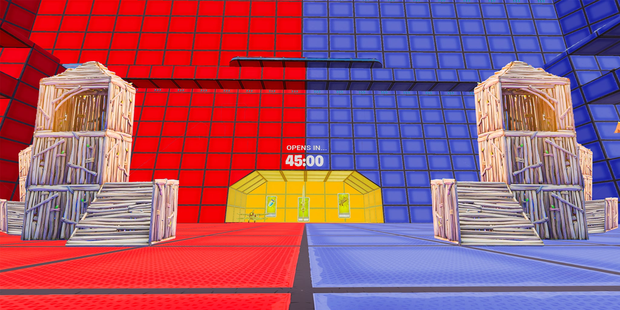 COOL RED VS BLUE 🔴🔵 5540-7766-5901 by pk11 - Fortnite Creative Map Code ...