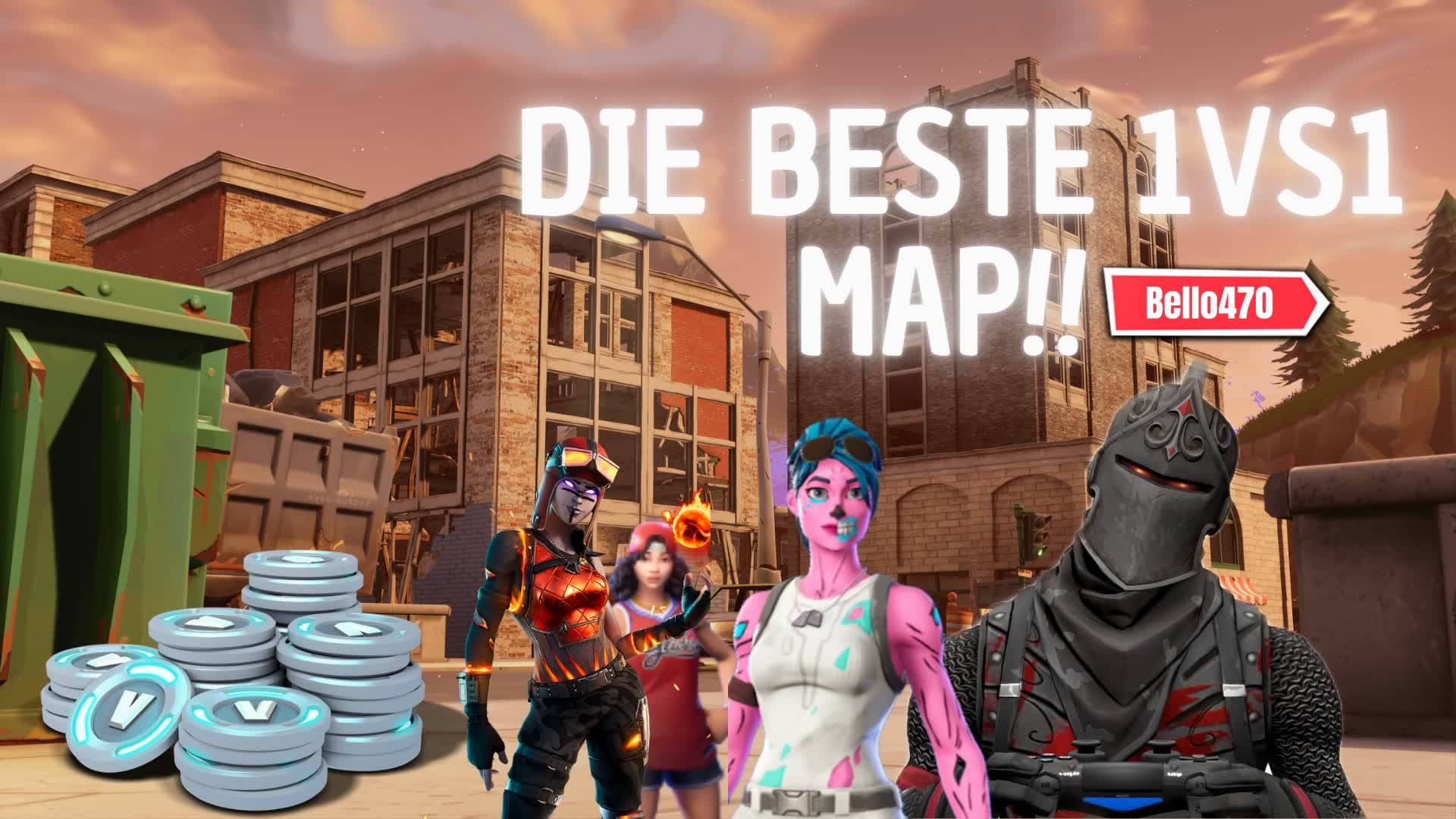 $ BELLO470 BUILD FIGHT $ 5088-5323-4788 by tt.bello270x - Fortnite ...