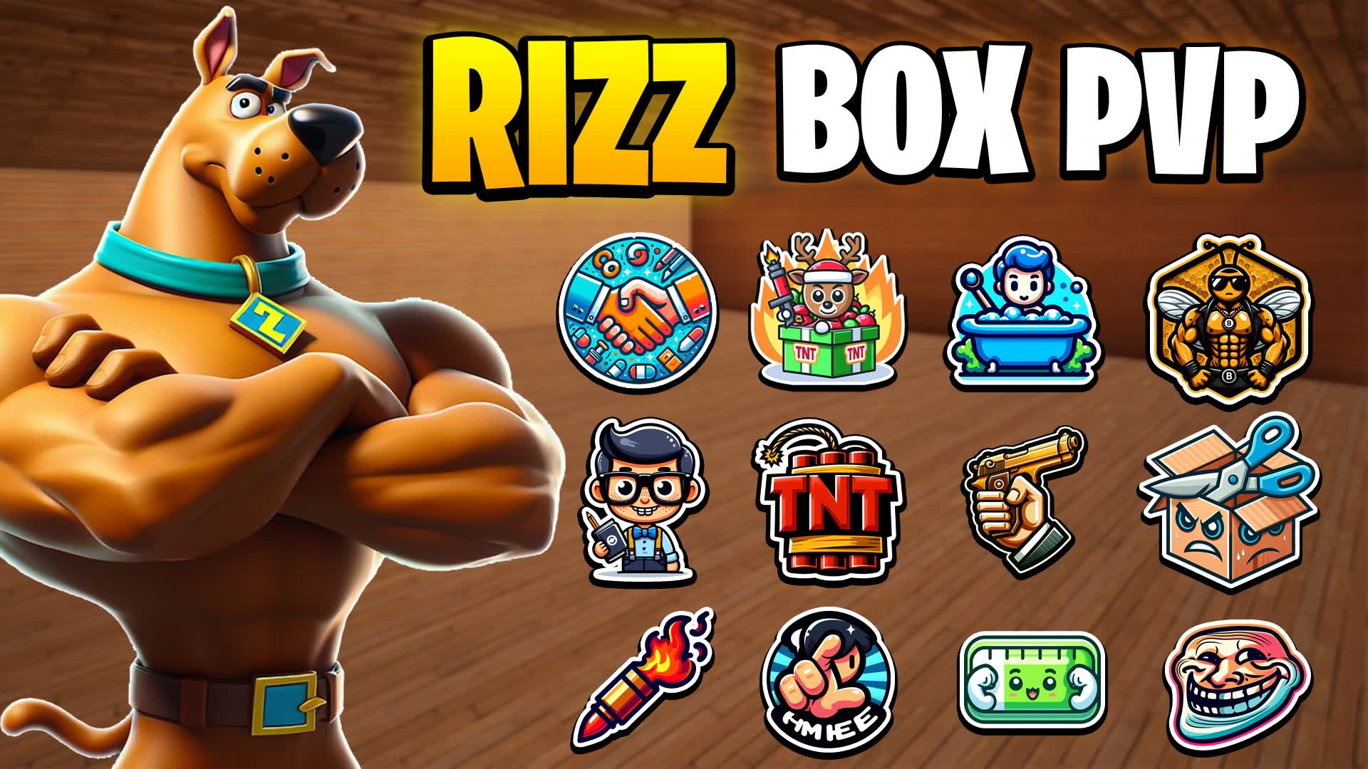Rizz 💀 BOX PVP 📦 5686-2052-1988 by fn-maps - Fortnite Creative Map Code ...