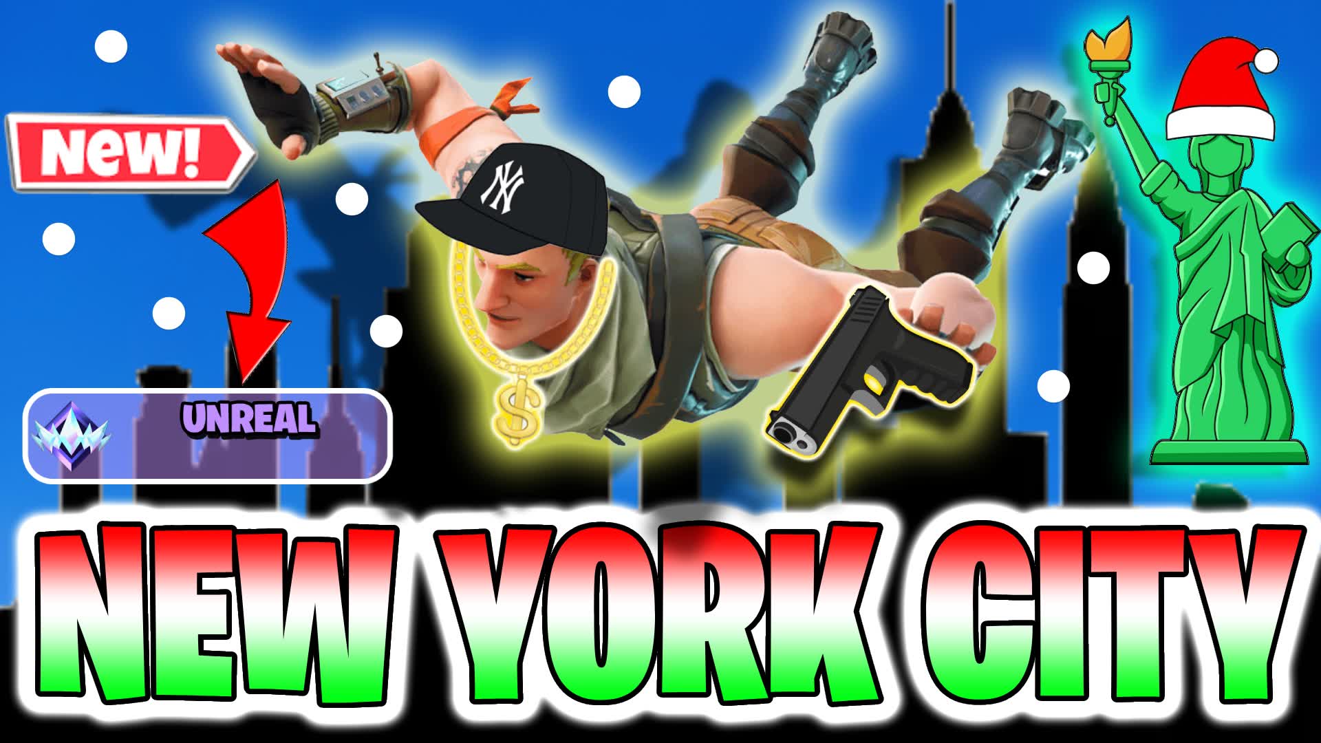 New York City - Free For All 0014-6964-4820 by tr3stoowavii - Fortnite ...