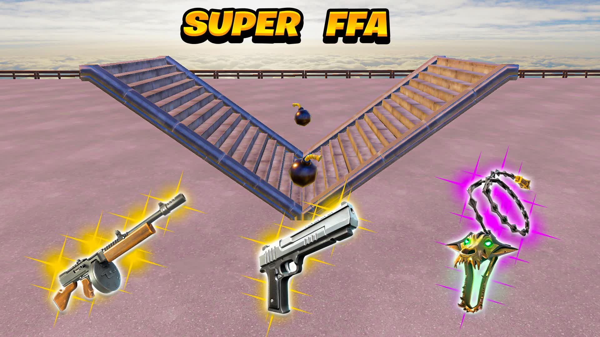 SUPER FFA 4150-5649-7607 by canncy - Fortnite Creative Map Code ...