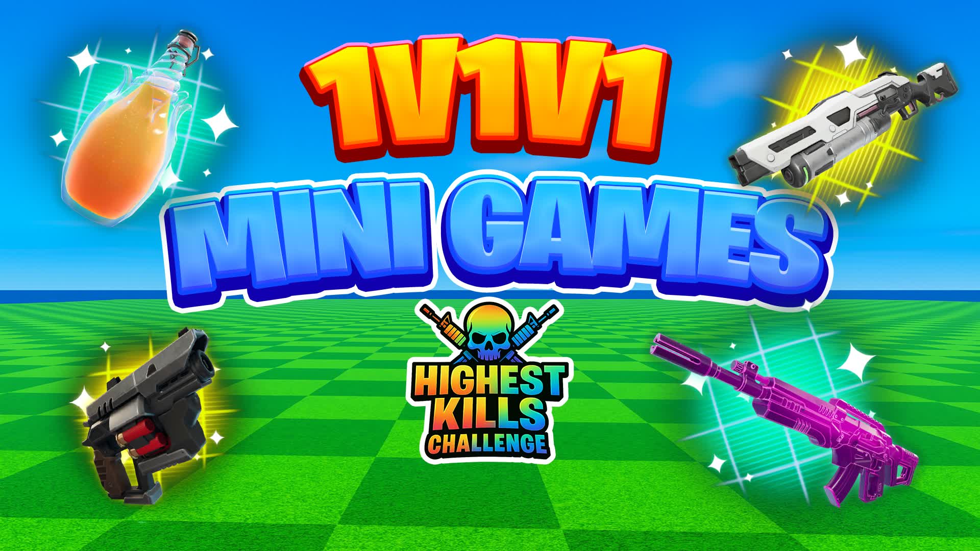 Ultimate 1V1V1 Mini Games Arena 8337-4850-3068 by uep - Fortnite ...