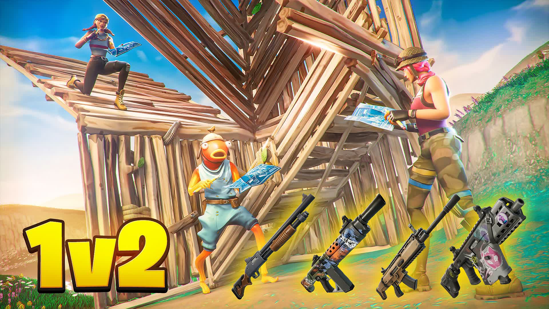 CLUTCH REALISTICS 1V2 🎯 6809-4712-6549 by fiber - Fortnite Creative Map ...