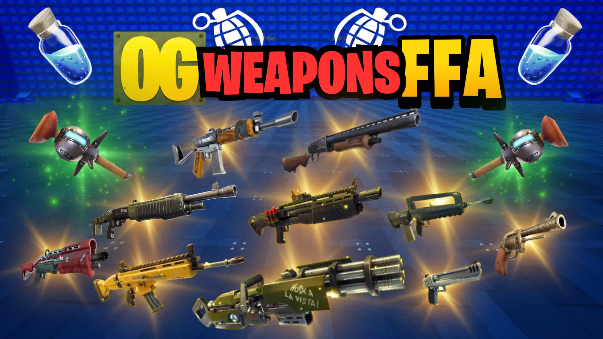 OG WEAPONS FREE FOR ALL ⭐ 1268-8577-2682 by politefoot - Fortnite ...