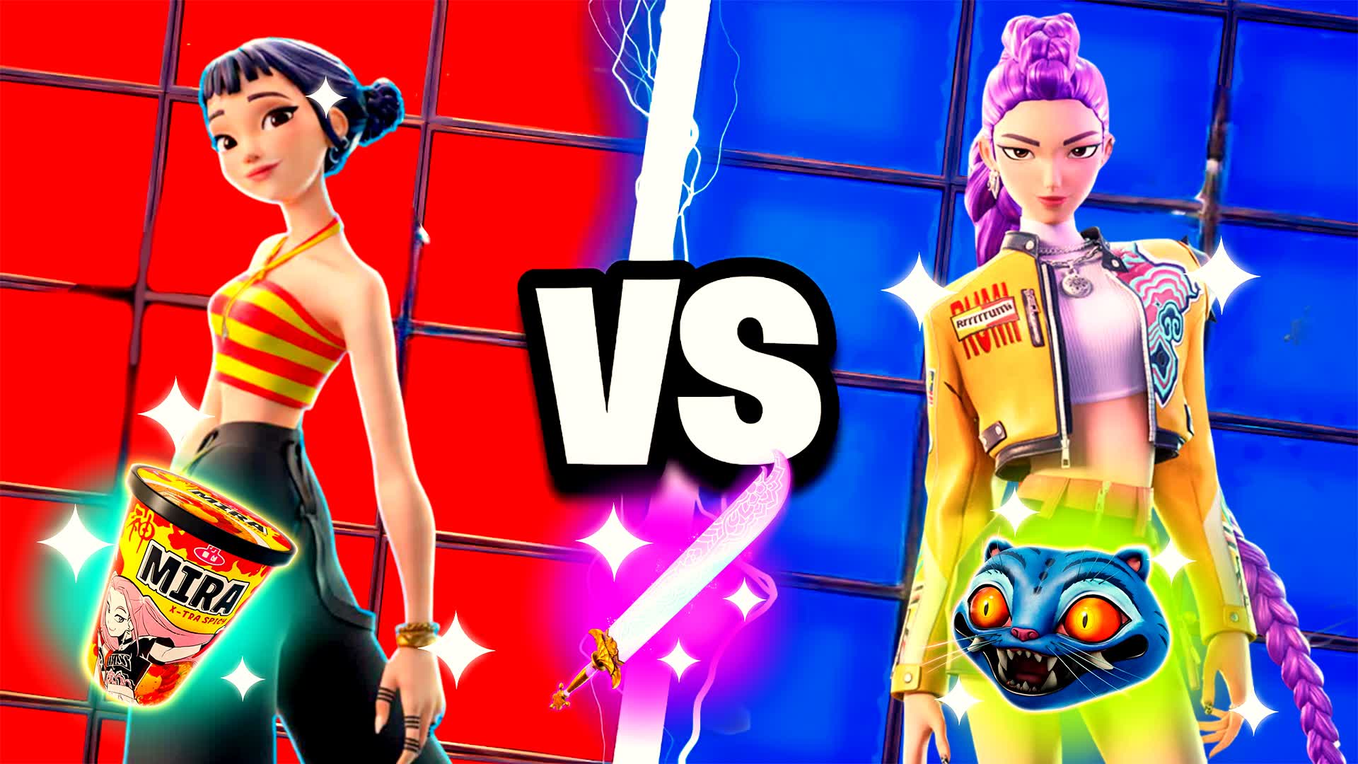 DEMONS HUNT3RS👹 RED VS BLUE 🔴🔵 0653-9516-2360 by 1s1m - Fortnite Creative Map Code - Fortnite.GG