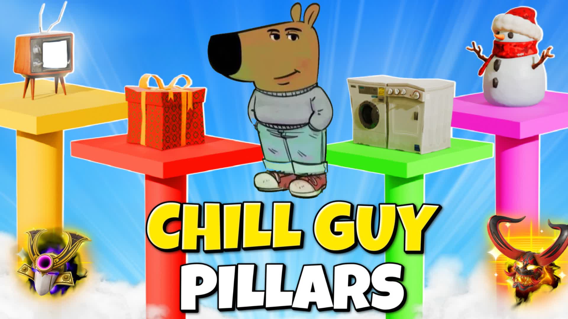 CHILL GUY PILLARS 1775-4343-1063 by vx6 - Fortnite Creative Map Code ...