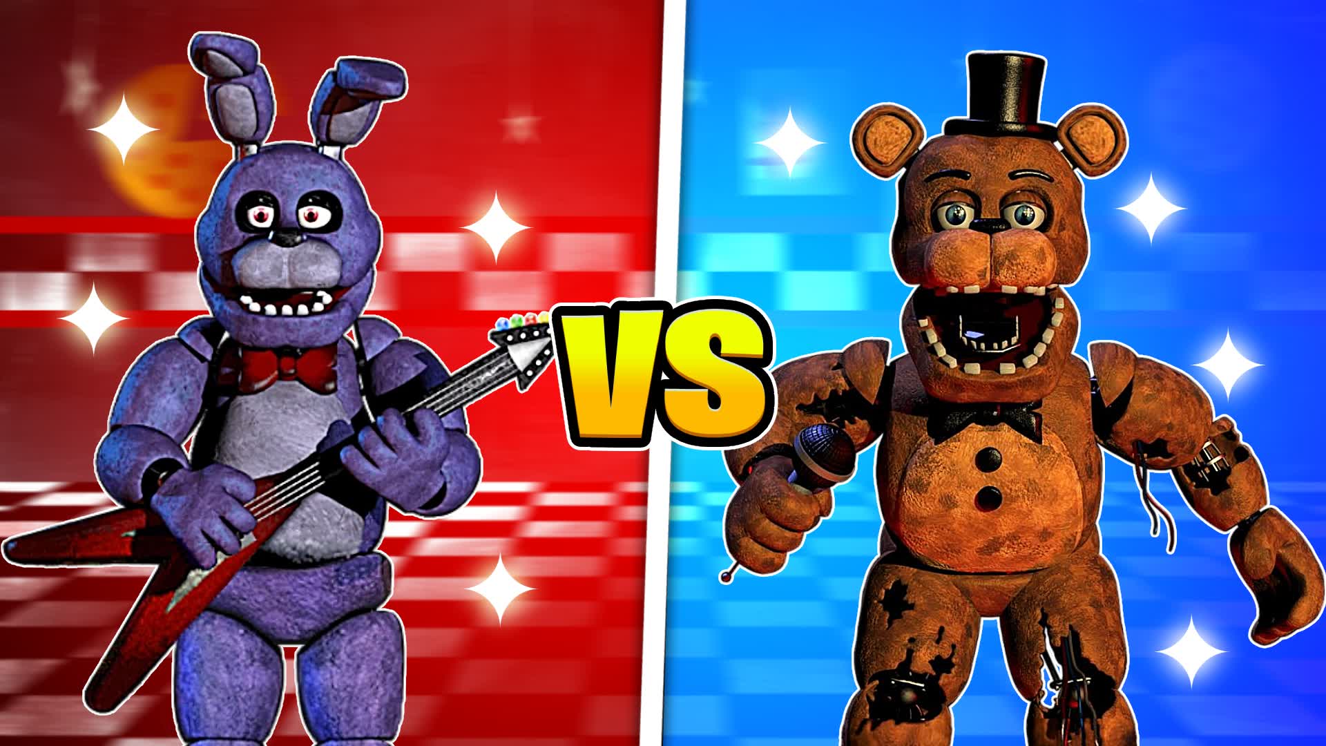 🐻FREDDY VS BONNIE🐰 [FNAF] 2257-4001-0181 من ابتكار redvsbluefn - Fortnite