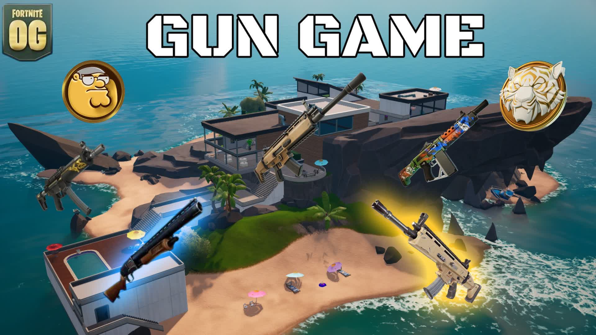 🦈 The Shark Gun Game🦈 4546-3461-1405 by sergio_ovd5 - Fortnite Creative ...