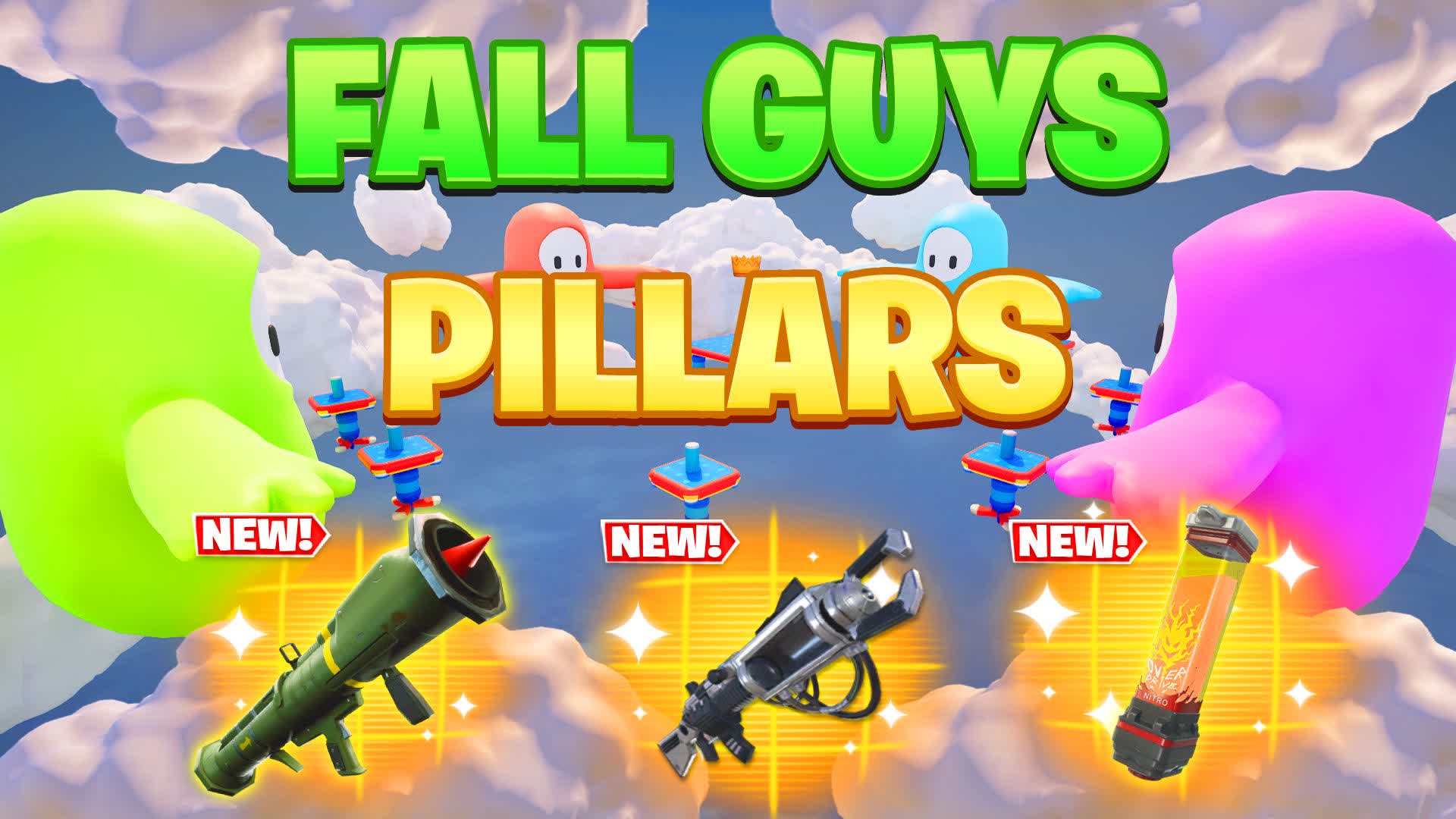 FALL GUYS PILLARS 3355-9175-8084 by alegab - Fortnite