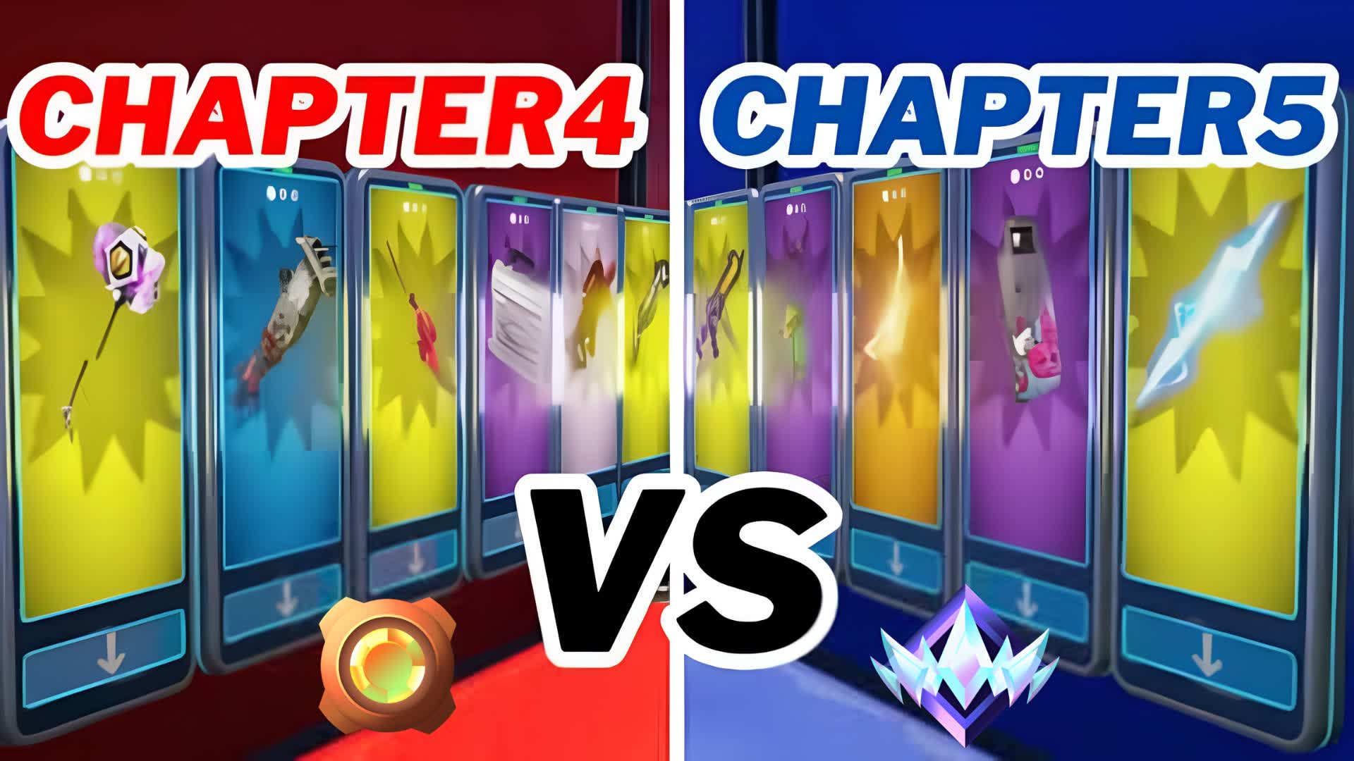 🔴RANKED CHAPTER 4 VS CHAPTER 5🔵 2017-1389-8303, de funnyman - Fortnite