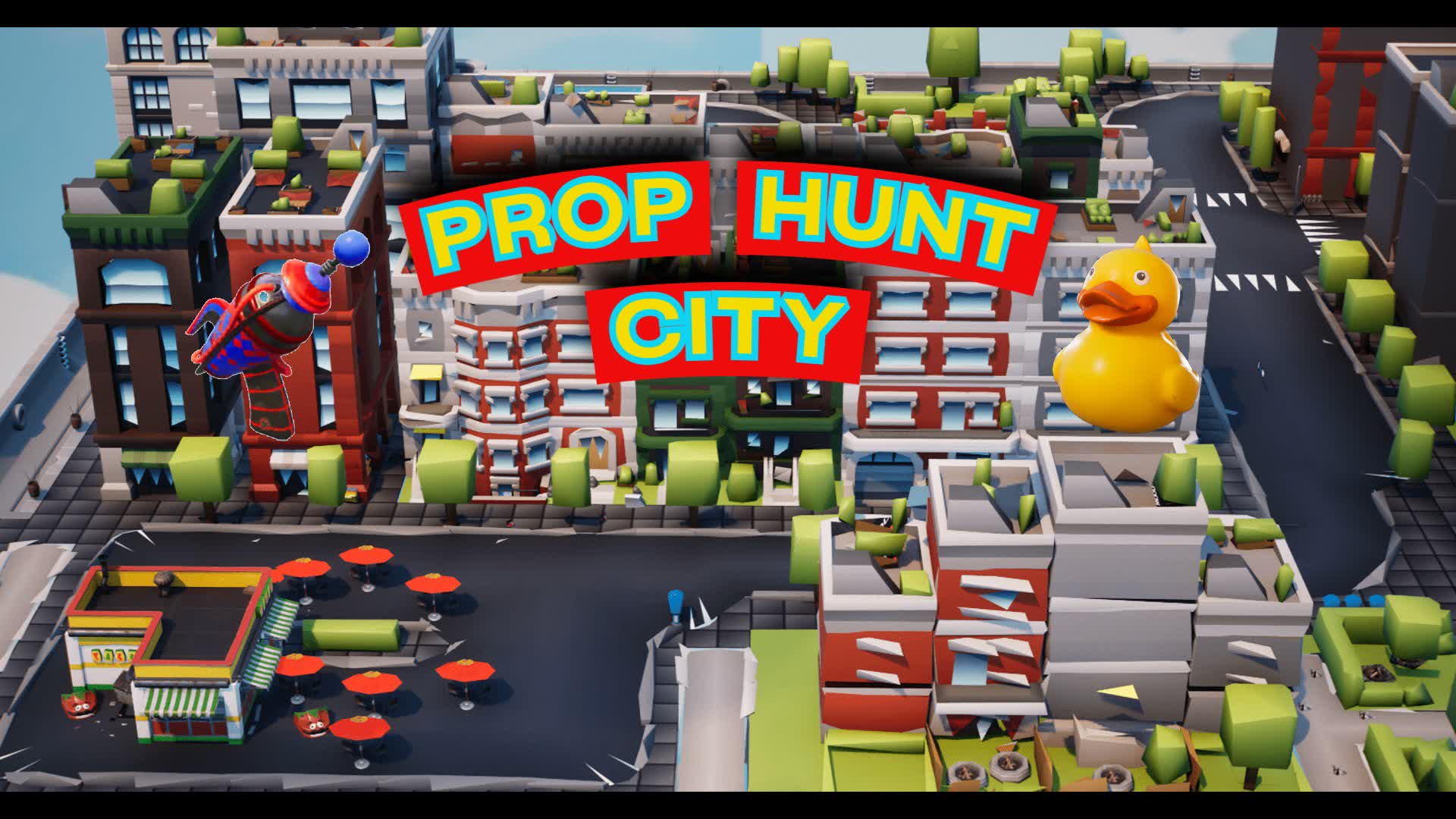 PORP HUNT CITY 8312-2173-8063 by numorl - Fortnite Creative Map Code ...