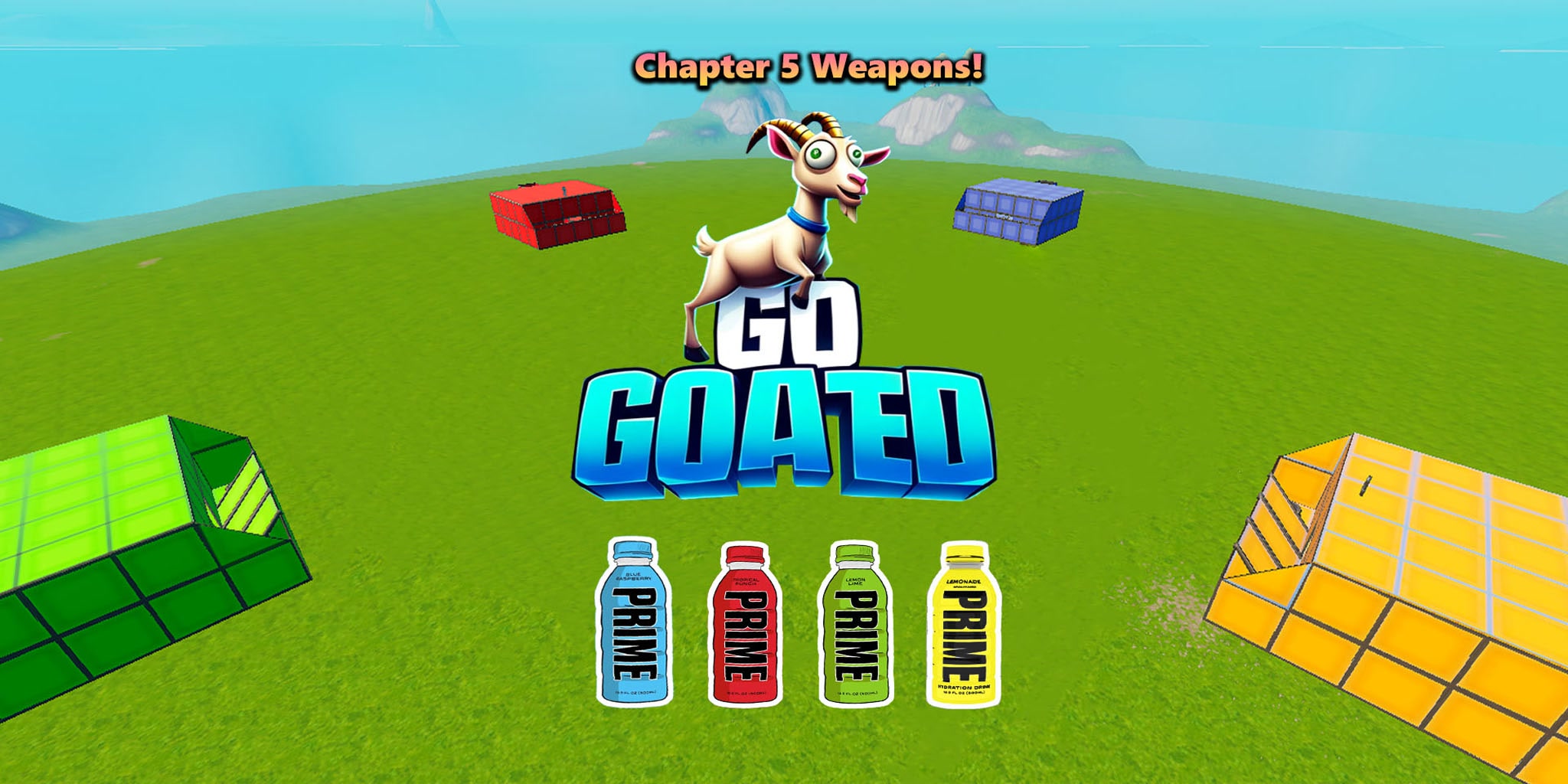 🐐 GO GOATED! 🔴PRIME🌀 2812-7336-8173 by vendora - Fortnite Creative Map ...