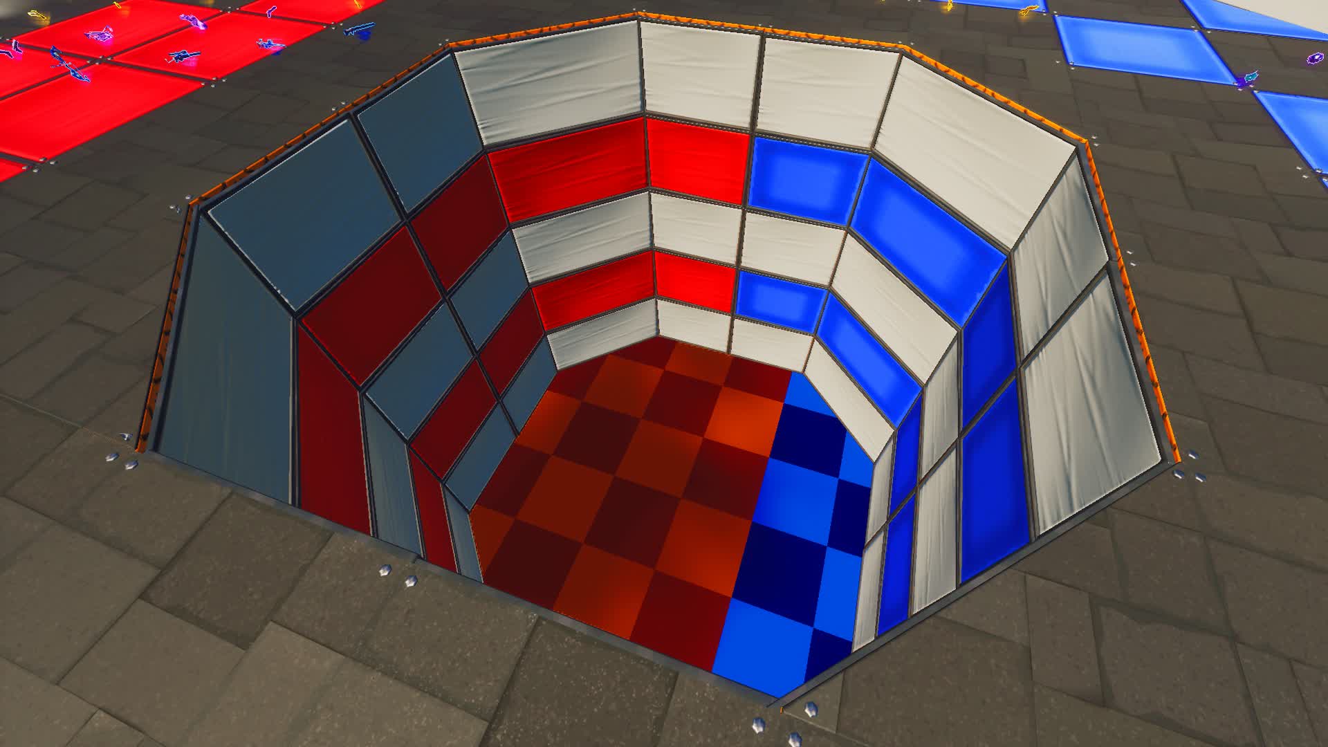 PRO PIT - RED VS BLUE 6412-3674-3774 by dude - Fortnite.GG