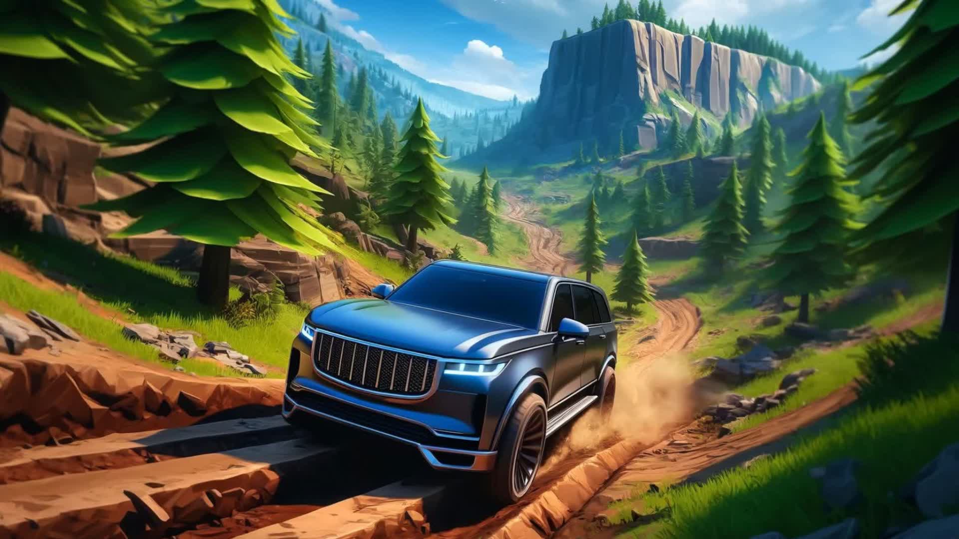 CARS MEGA RAMP JUMP 2456-8389-4933 من ابتكار teamabm - Fortnite