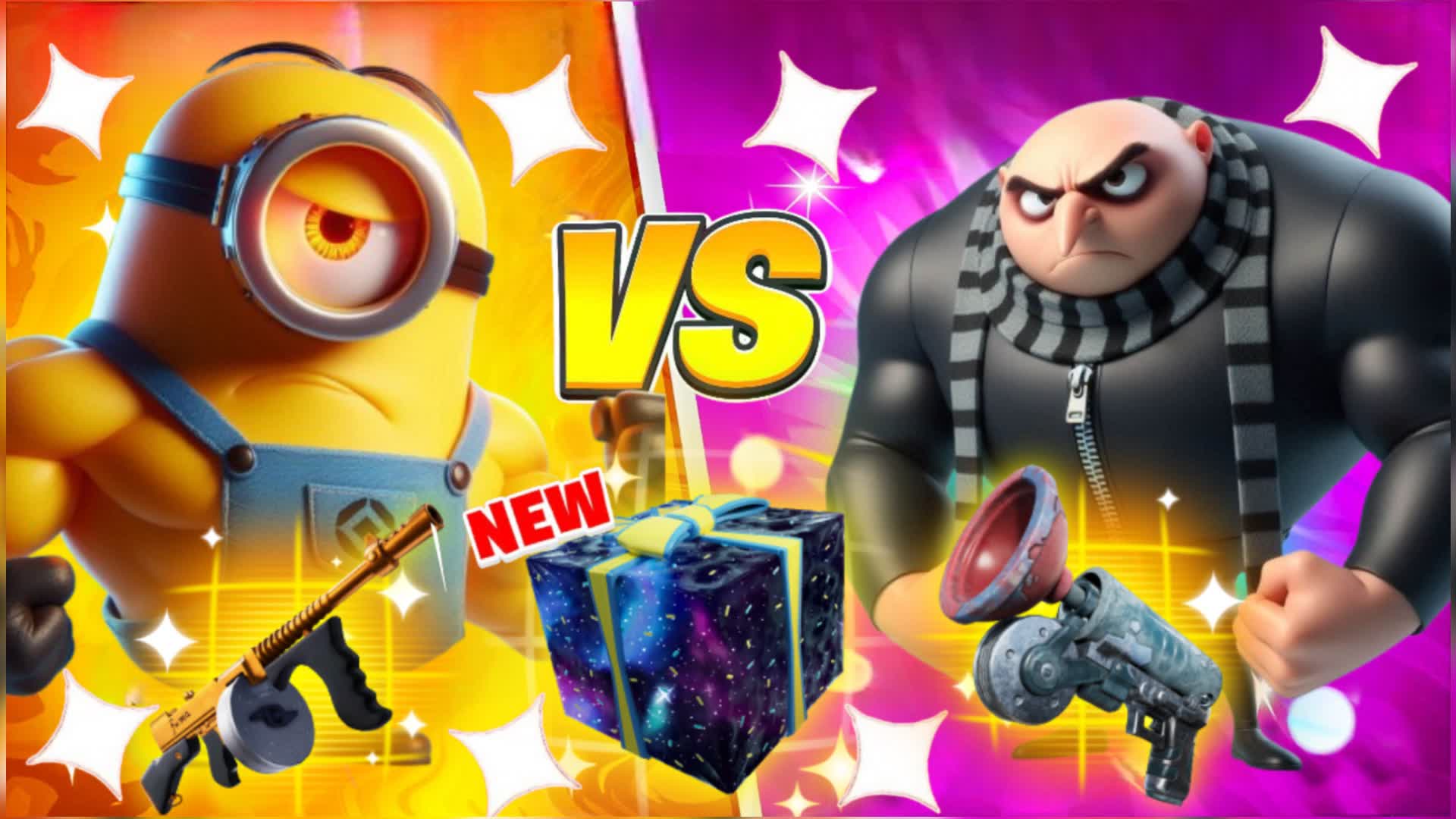 💛MINIONS VS GRU🖤 9107-7821-7706 by kd83 - Fortnite Creative Map Code ...