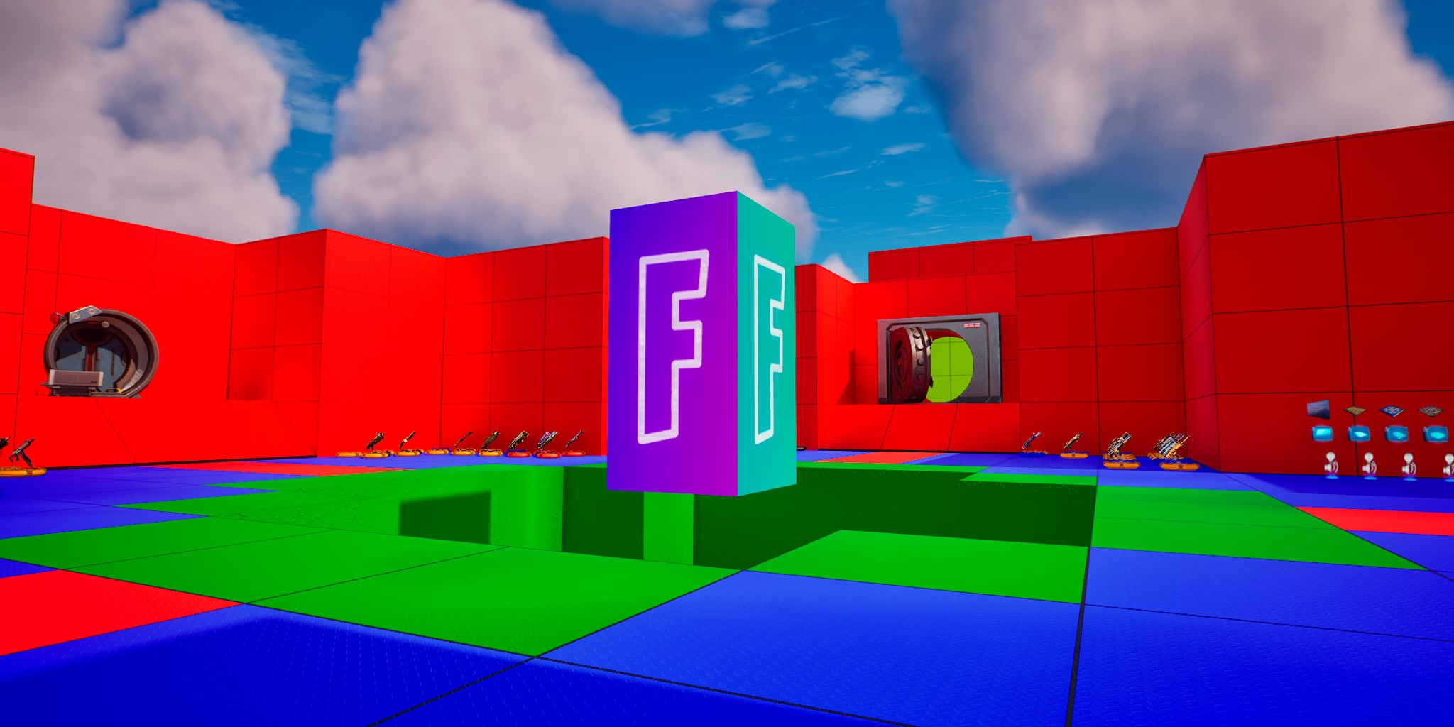 🏰The Playground🏰 6032-3152-0290 by kyber - Fortnite Creative Map Code ...