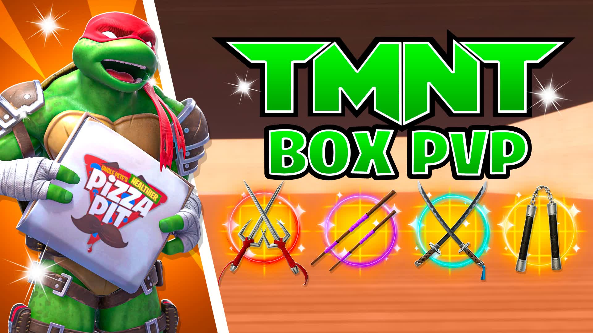 TMNT BOX PVP 8299-7694-1015 by probuildersgg - Fortnite