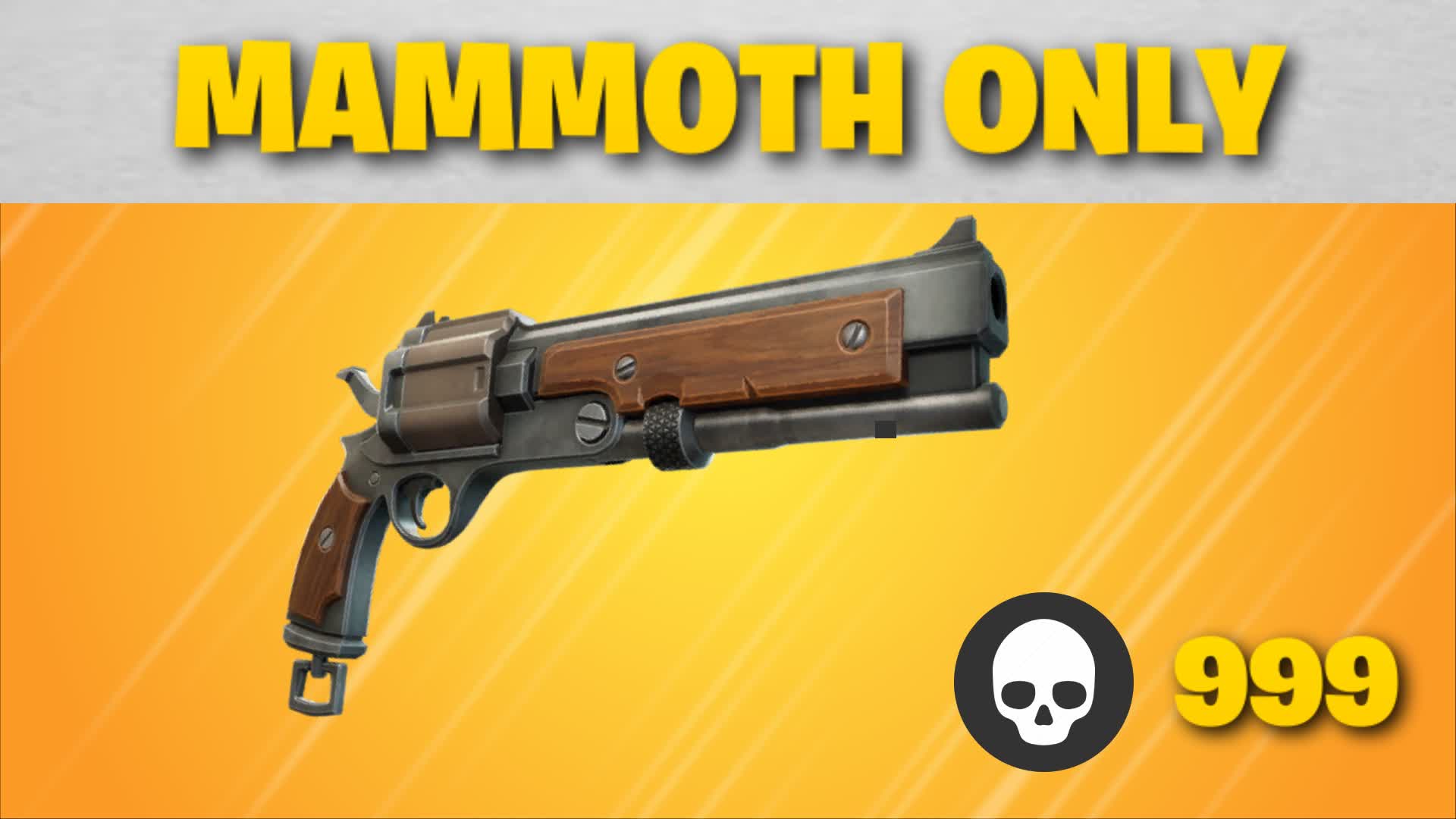 MAMMOTH ONLY ONE SHOT ! 2400-5884-2051 by yazor - Fortnite Creative Map ...