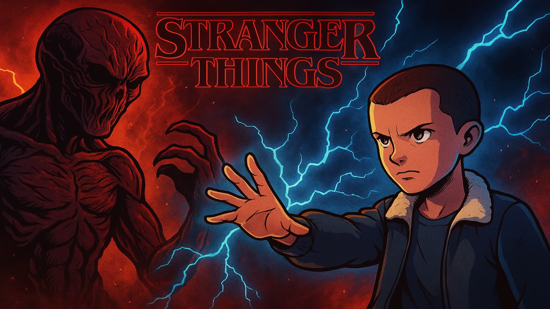 Red vsBlue: Stranger Things Edition🔴🔵 1877-6165-1825 by malik_fn ...