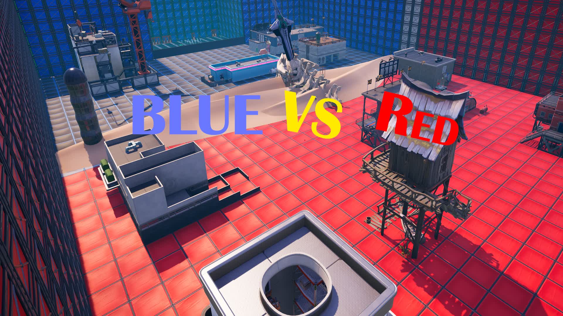 INSANE RED VS BLUE 🆕 8089-6531-1150 by airborn - Fortnite Creative Map ...