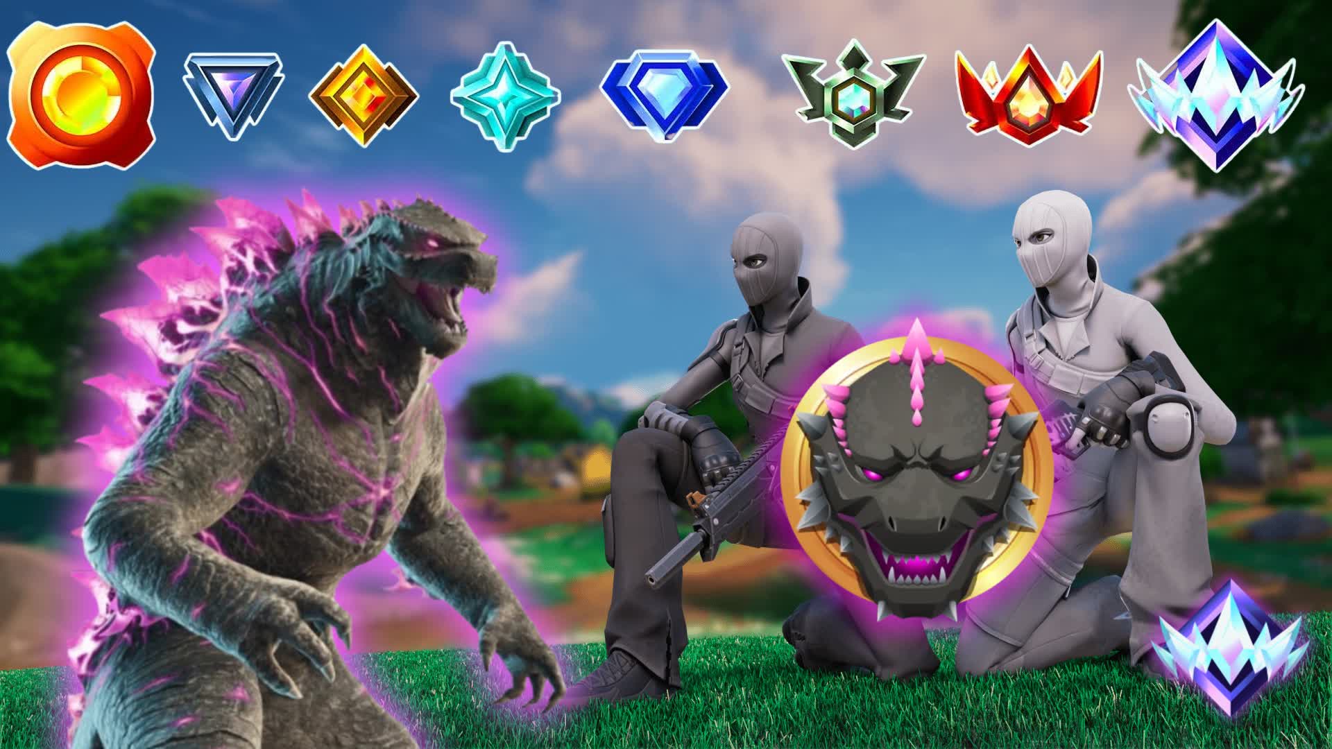 GODZILLA BOSS - FFA RANKED💎 6389-6600-0723 by ylwteam - Fortnite ...