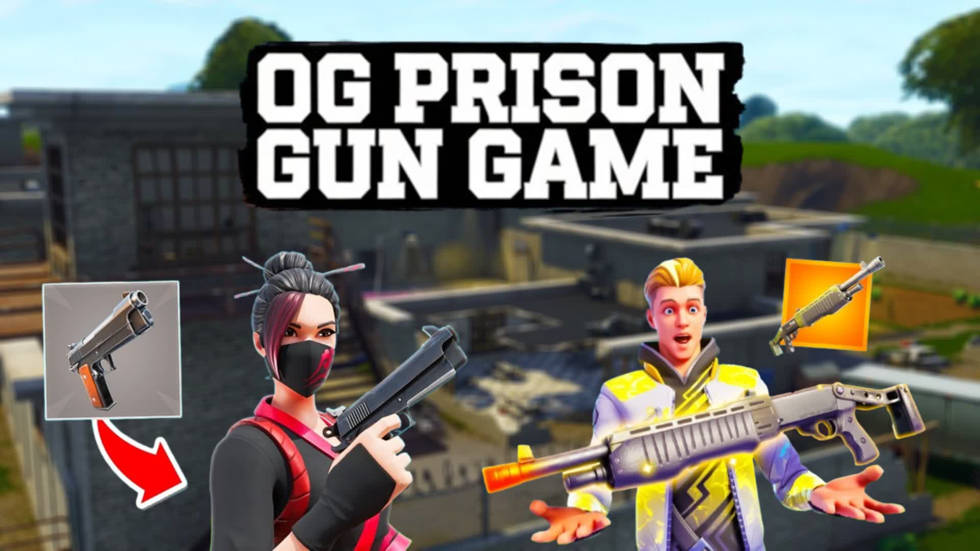*OG* Prison Gun Game 9736-2152-8948 by chaoticoce - Fortnite Creative ...