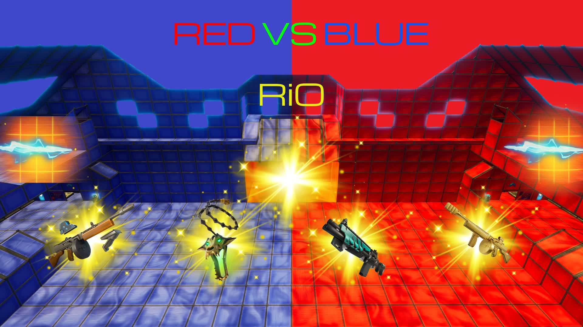 Red Vs Blue RiO 4952-4845-1339 by xp.xp - Fortnite Creative Map Code ...