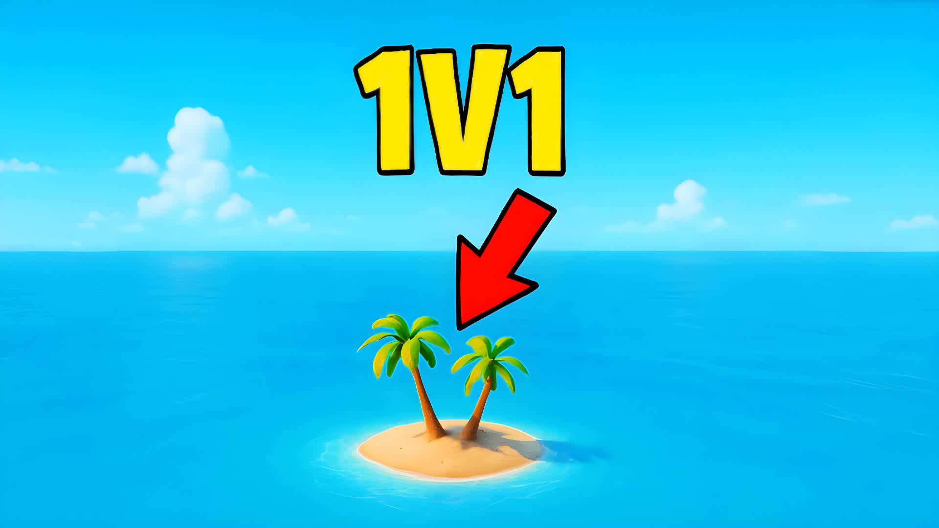 🏝️ THE ISLAND 1V1 0487-1453-0473 by dinich - Fortnite Creative Map Code ...