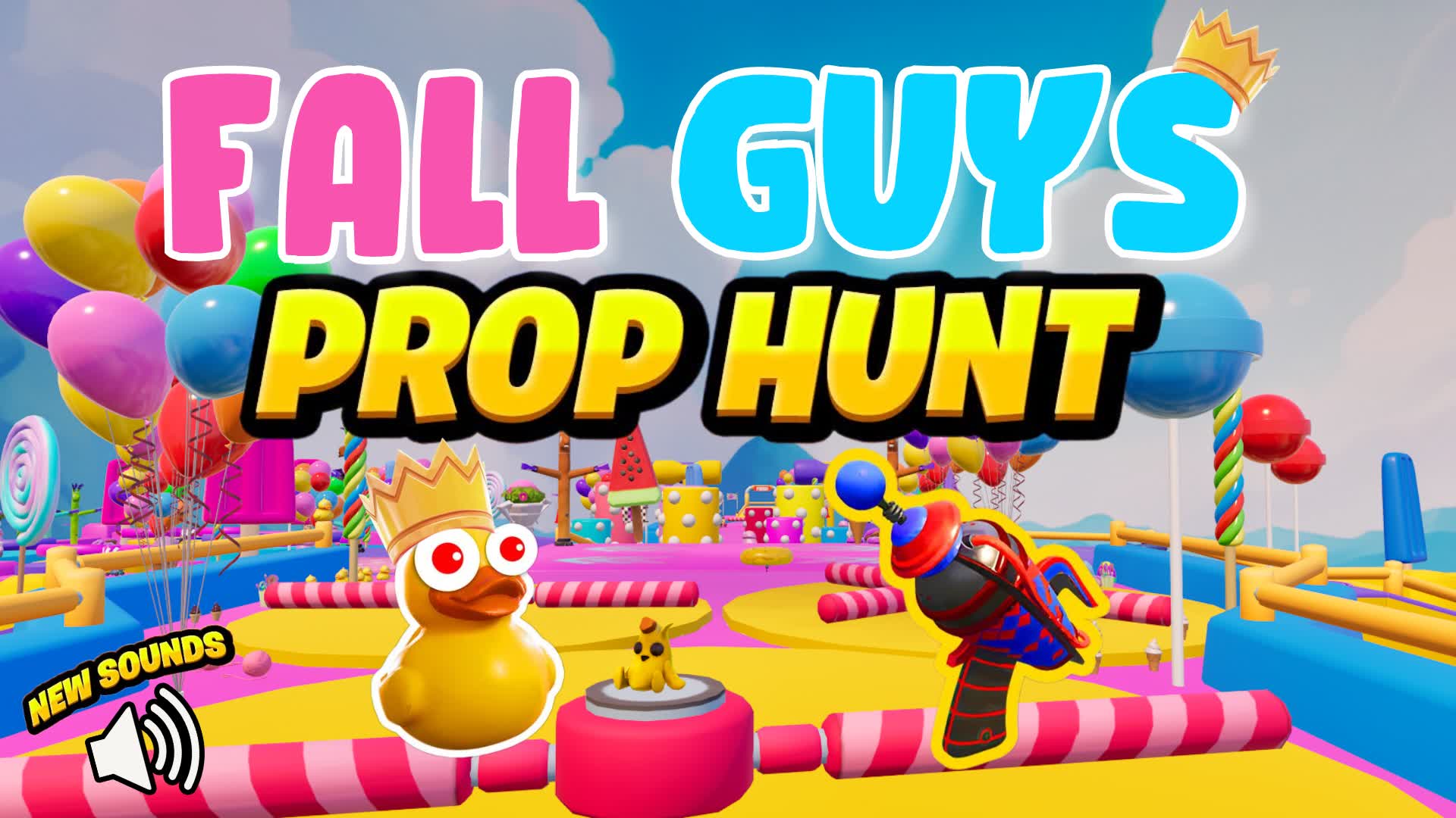FALL GUYS PROP HUNT 👑 3858-7288-1288 de miazuks en Fortnite