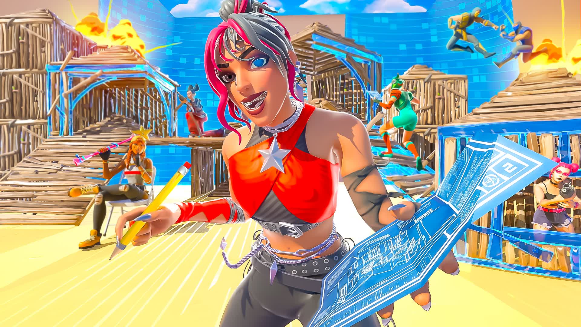 BOX 📦 ZONE WARS 🏆 2375-9009-9857 by pudz - Fortnite