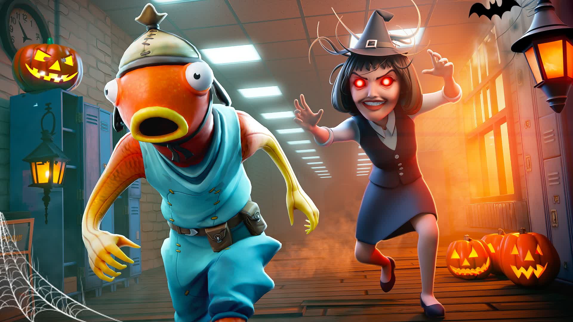 😱 ESCAPE THE TEACHER 🎃 HALLOWEEN 0853-0941-8648 by redarcade - Fortnite ...