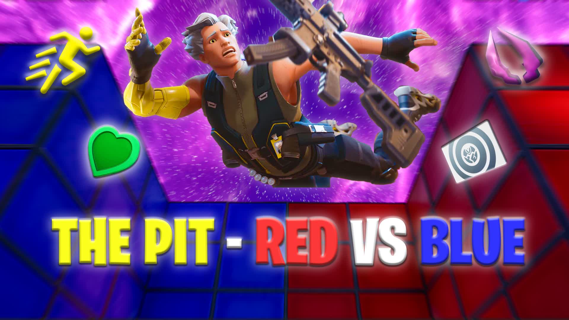 THE PIT - RED vs BLUE 9188-2067-0756 من ابتكار mili2023 - Fortnite