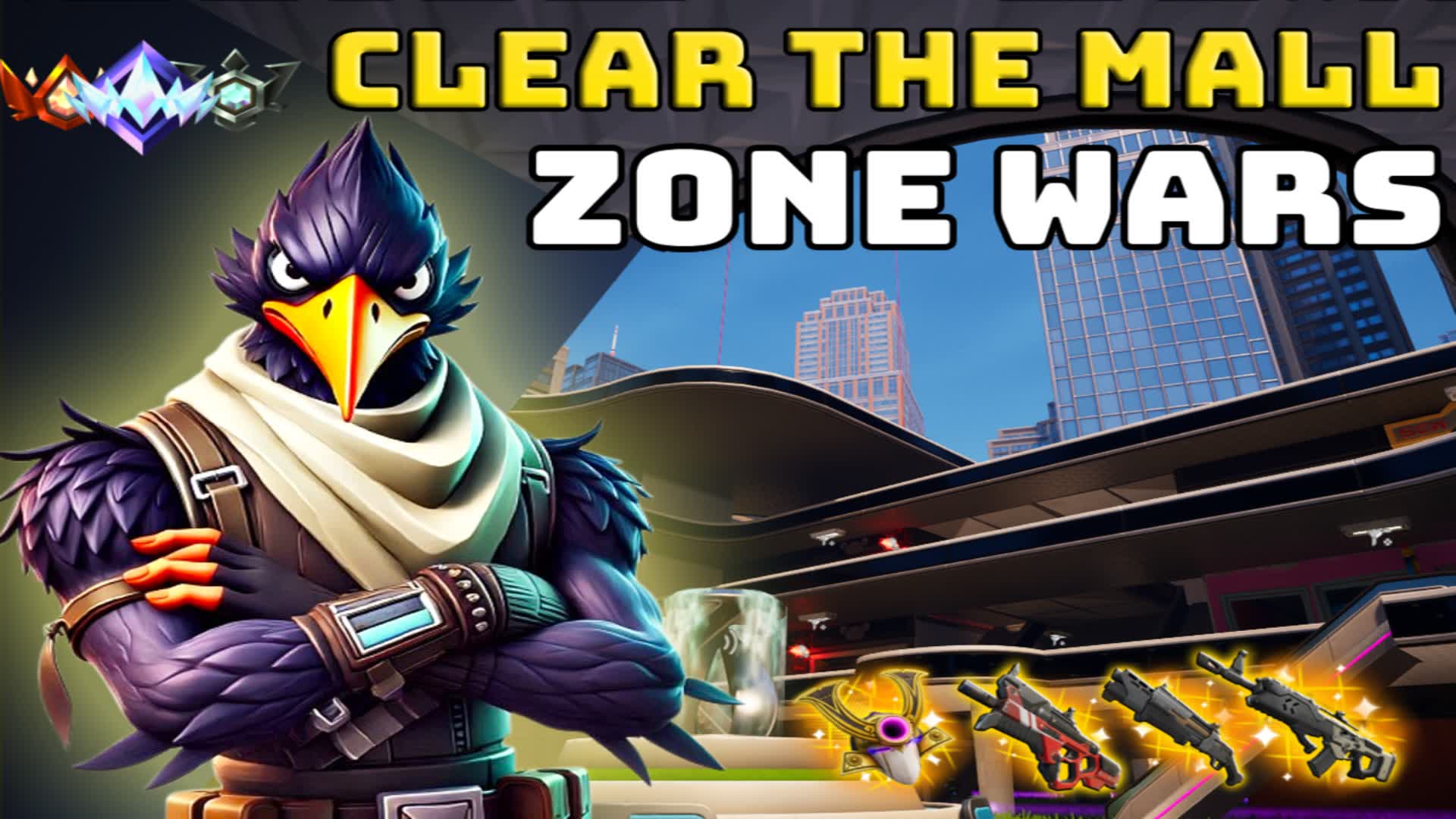 🌳CLEAR THE MALL REALISTIC ZONEWARS 2742-4942-9121 by chillo - Fortnite ...