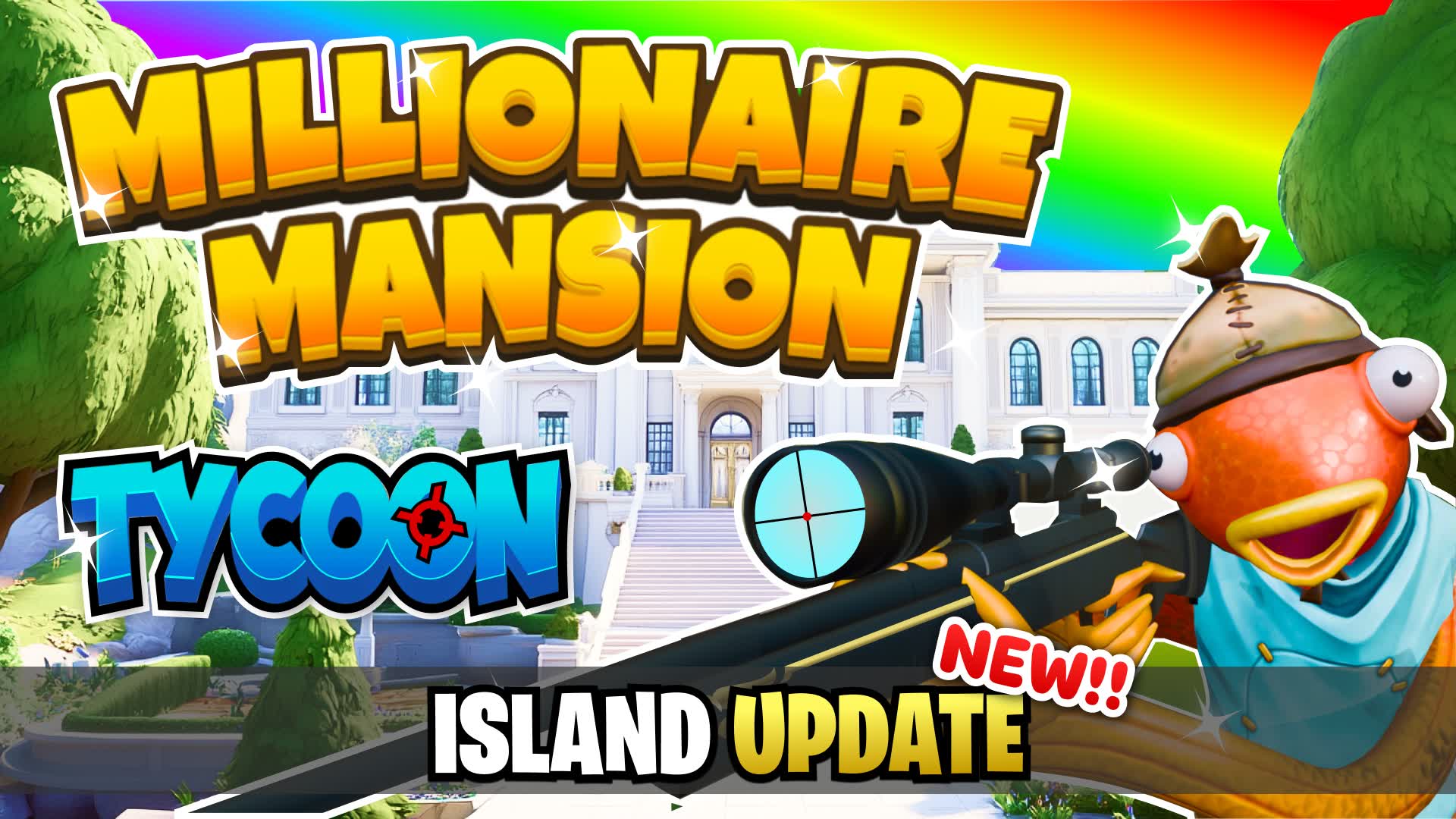 MILLIONAIRE MANSION TYCOON 🤑 0025-5862-5280 by jradness - Fortnite ...
