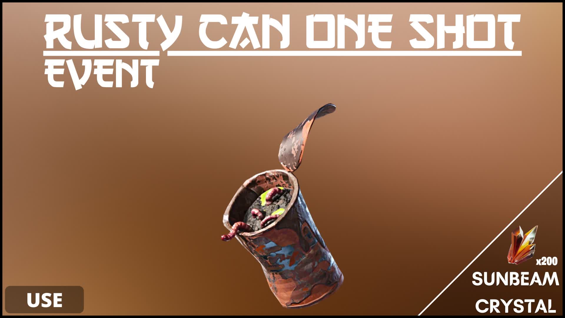 LOGO: Rusty Can One Shot 5690-0927-2945 by politions-2055 - Fortnite Creative Map Code - Fortnite.GG