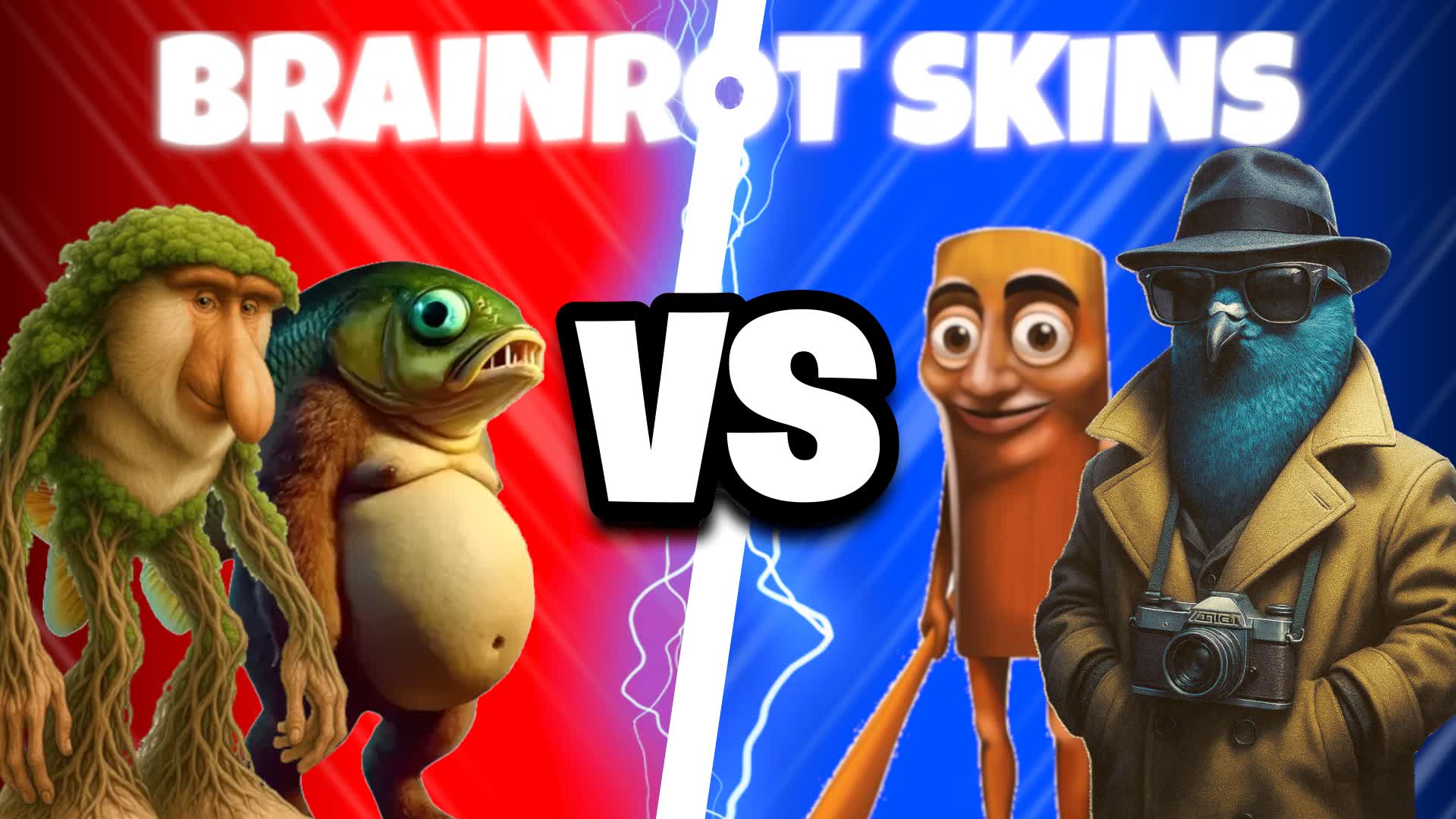 RED VS BLUE BRAINROT SKINS 0489-1520-1390 by kebby - Fortnite Creative ...